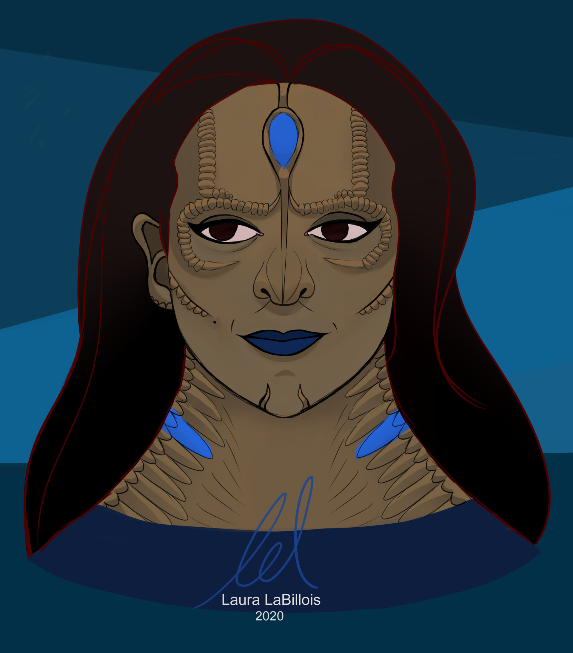 ArtStation - Okbo Amlam: Cardassian OC