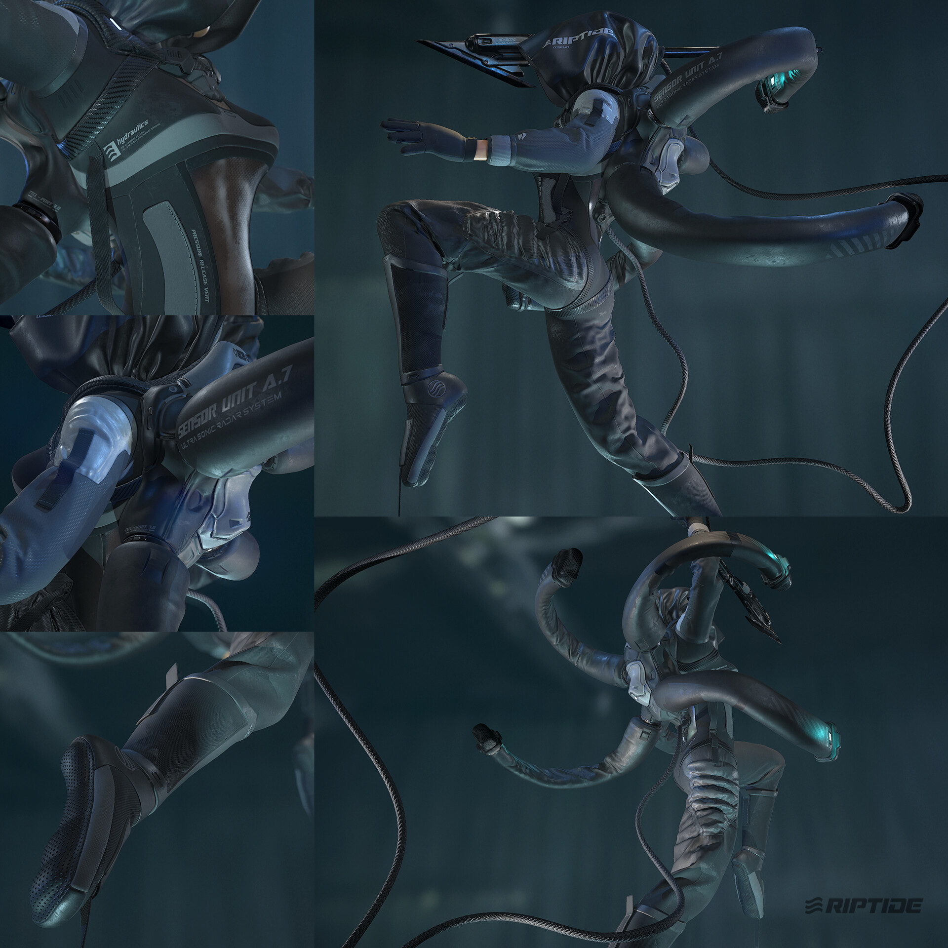 Stefan Wacker - Riptide - Art War 4 challenge