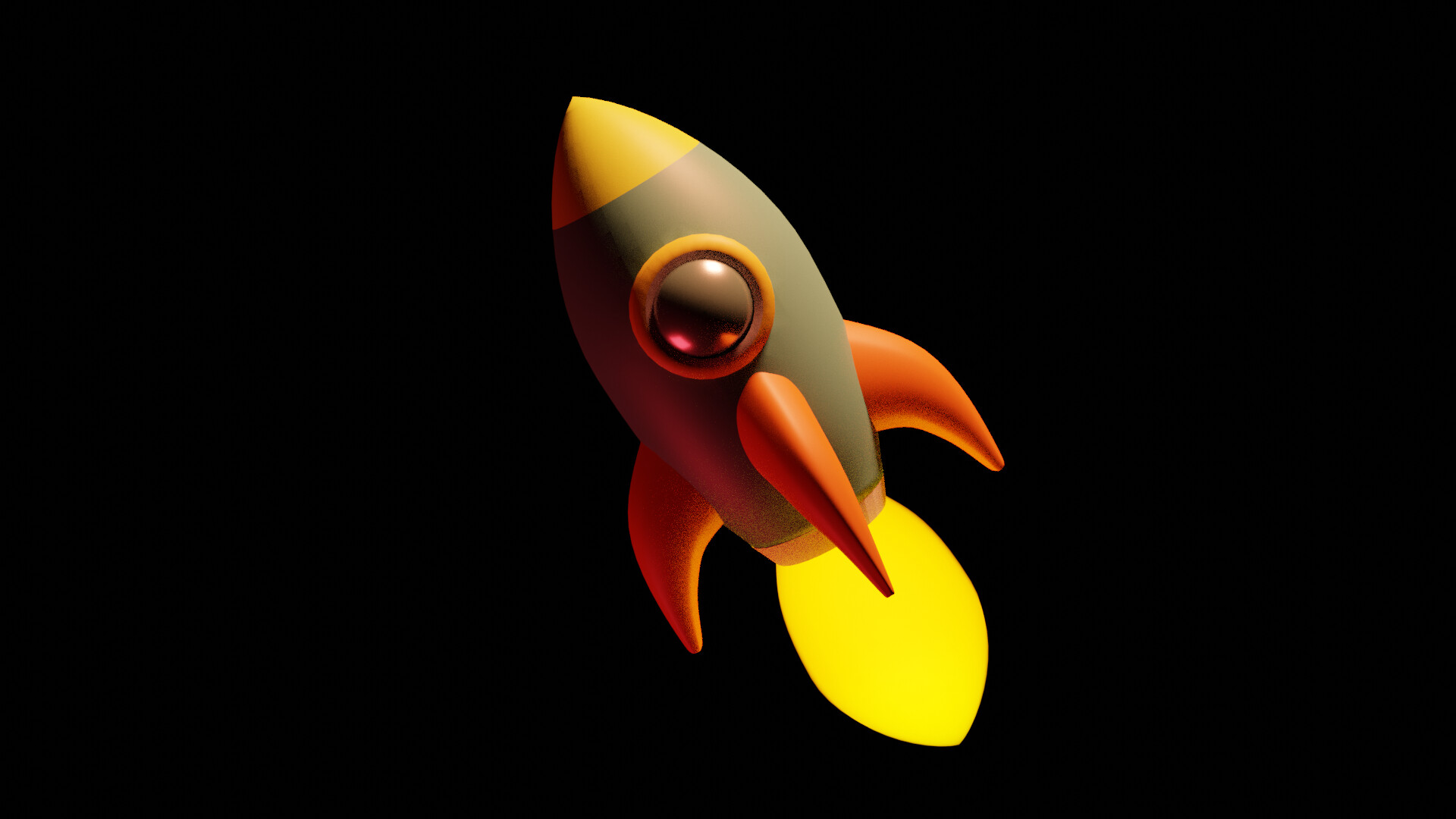 Robert - Toy Rocket Ship