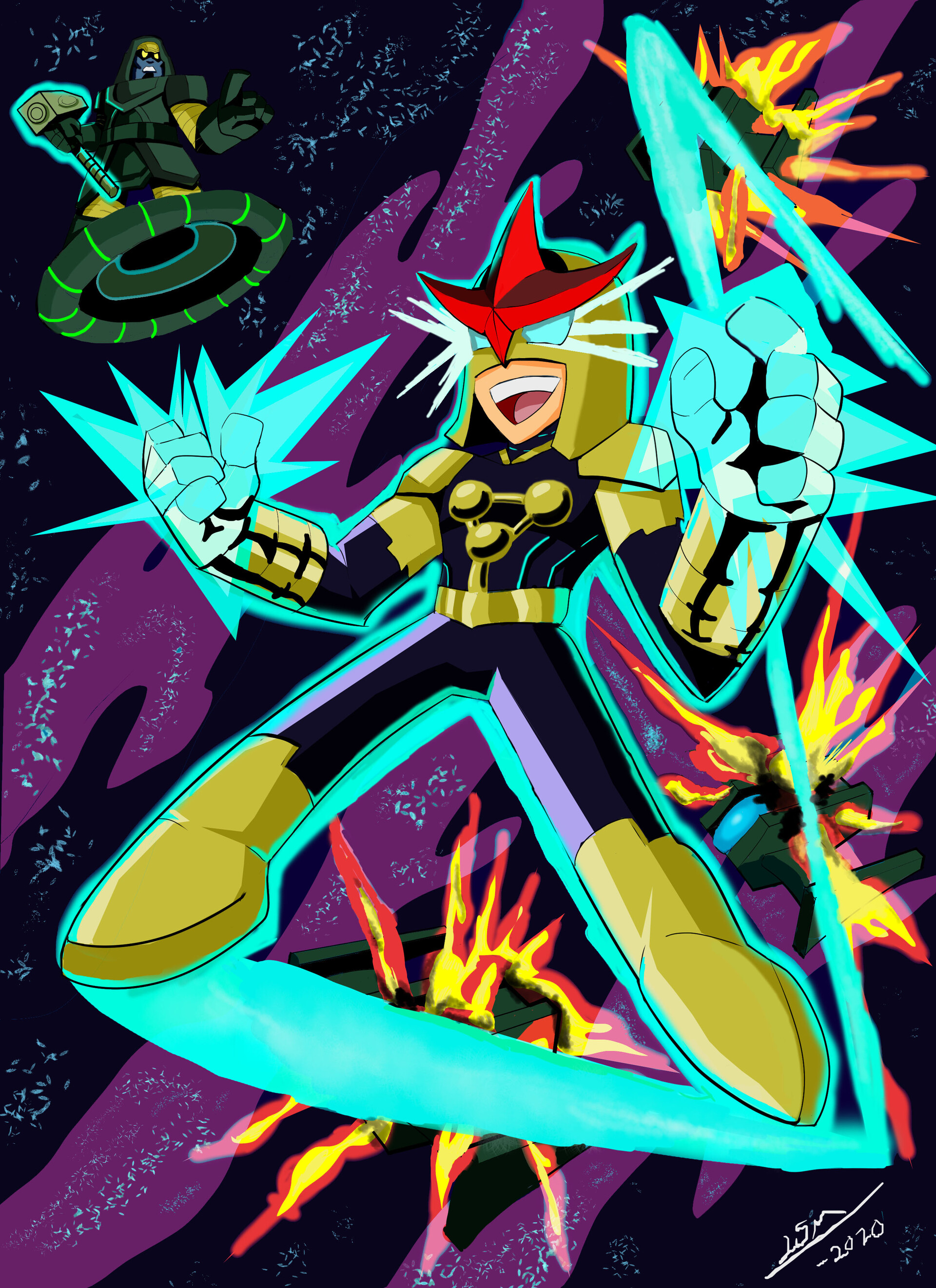 ArtStation - Nova Going Nuclear!