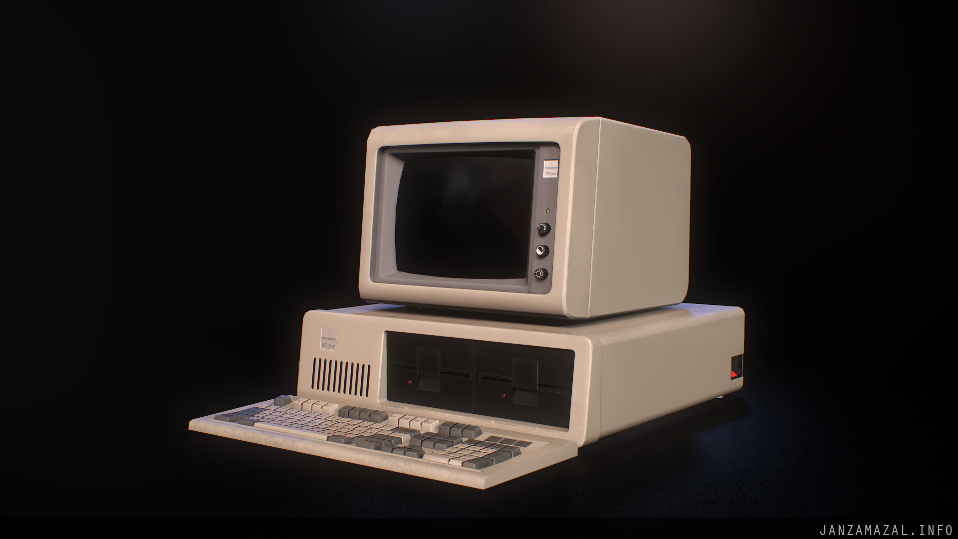 Jan Zamazal - 80s Personal Computer (IBM PC XT 5150)