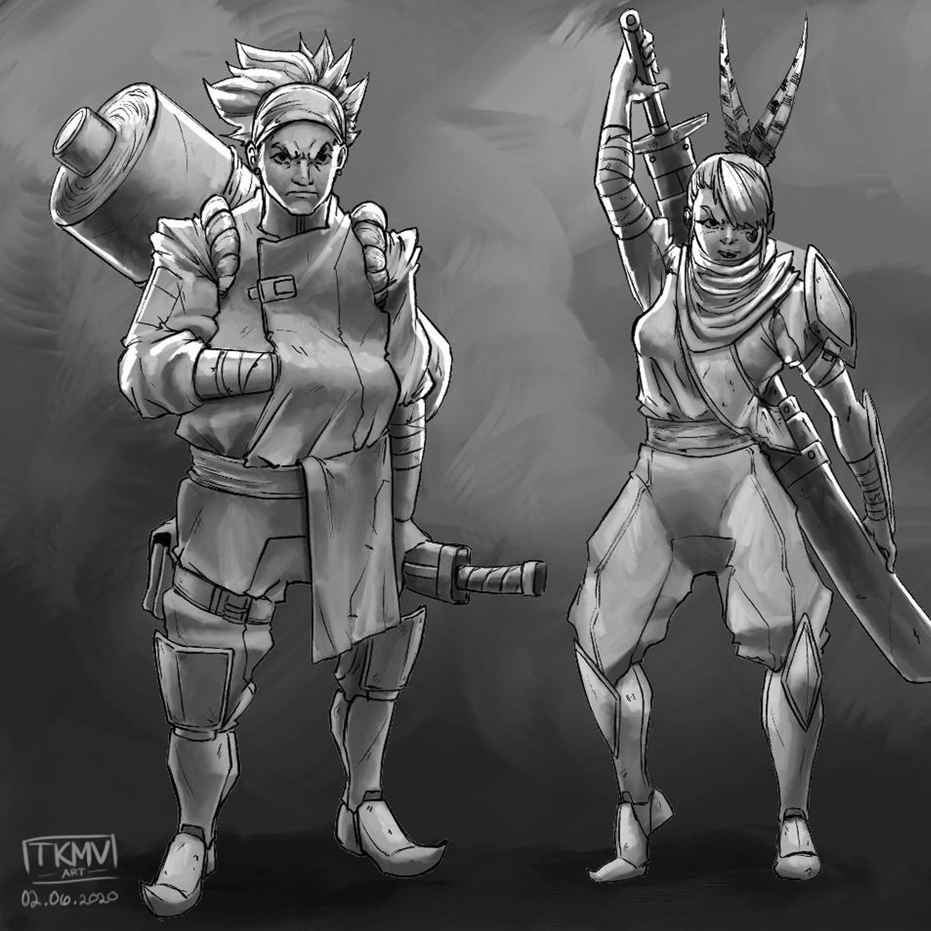 ArtStation - Sci Fi Character Set01