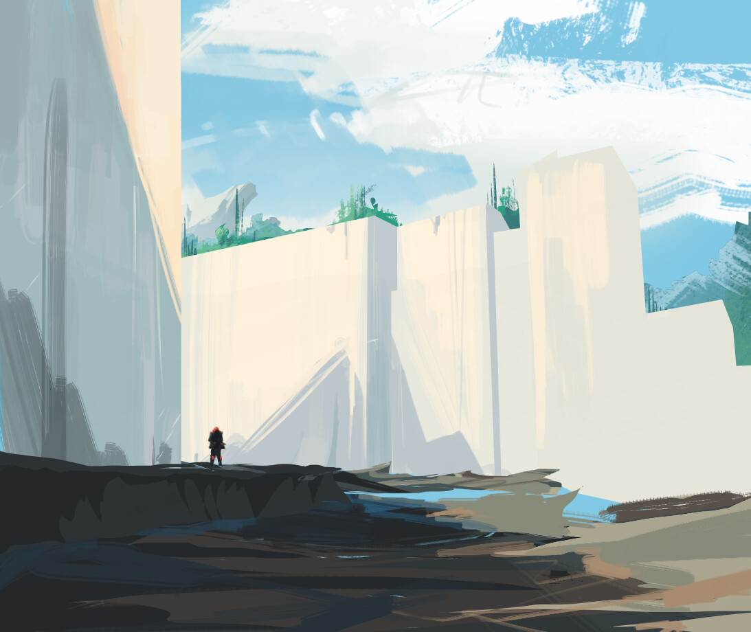 Jonas Büttner - Alien Planet Takeover | Holding Chamber Cliff Entry