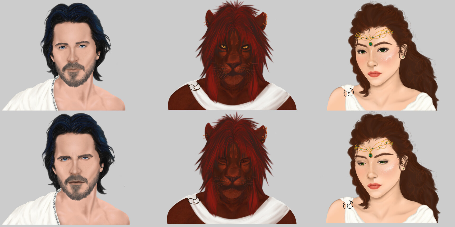 ArtStation - Divine character design