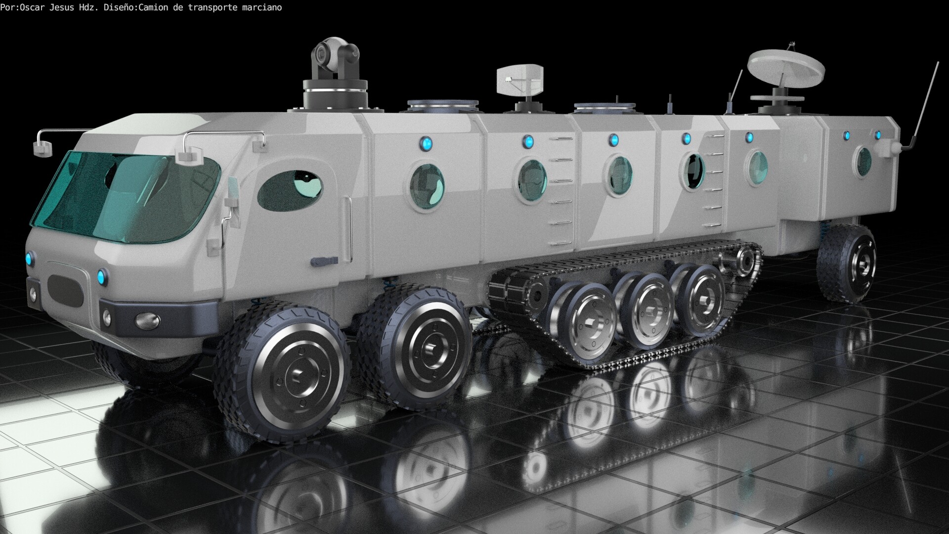 ArtStation - Transport of martian personal