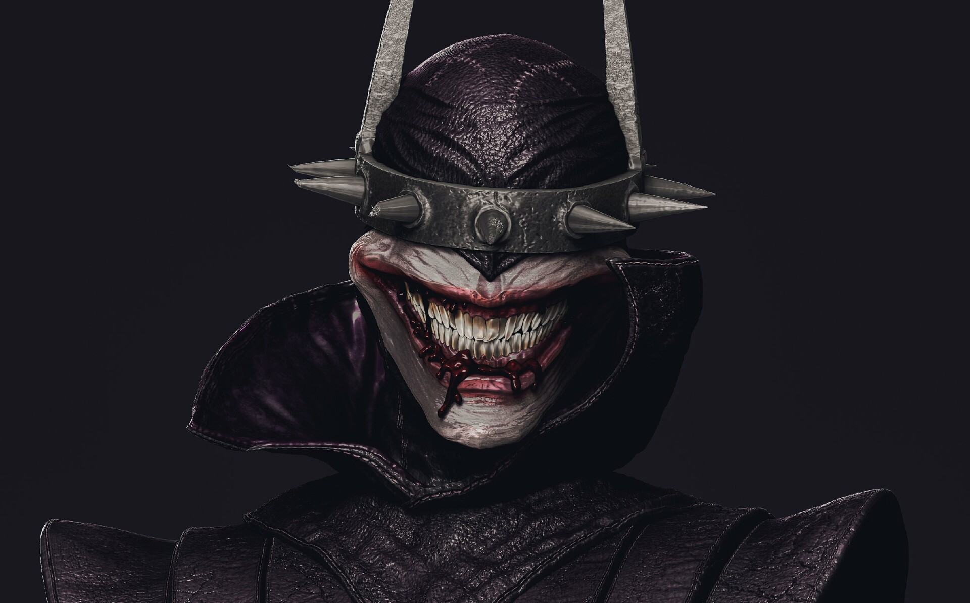 ArtStation - BATMAN WHO LAUGHS - ZBrush 3D model