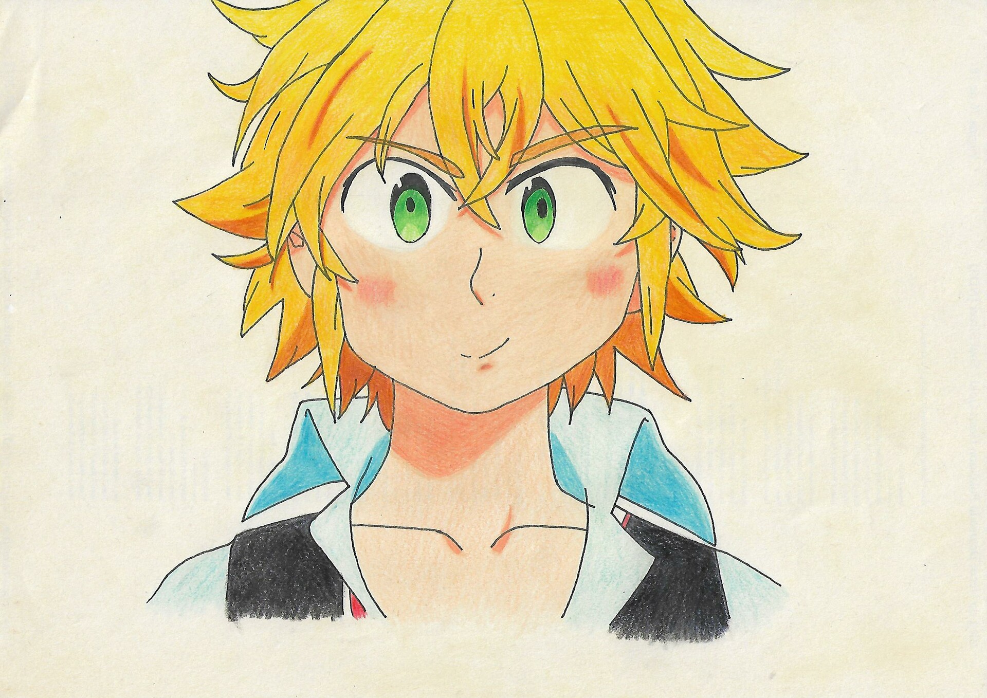 Meliodas Drawing | ubicaciondepersonas.cdmx.gob.mx