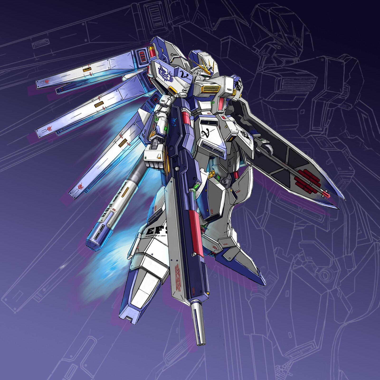 ArtStation - RX-93-ν2 Hi-ν