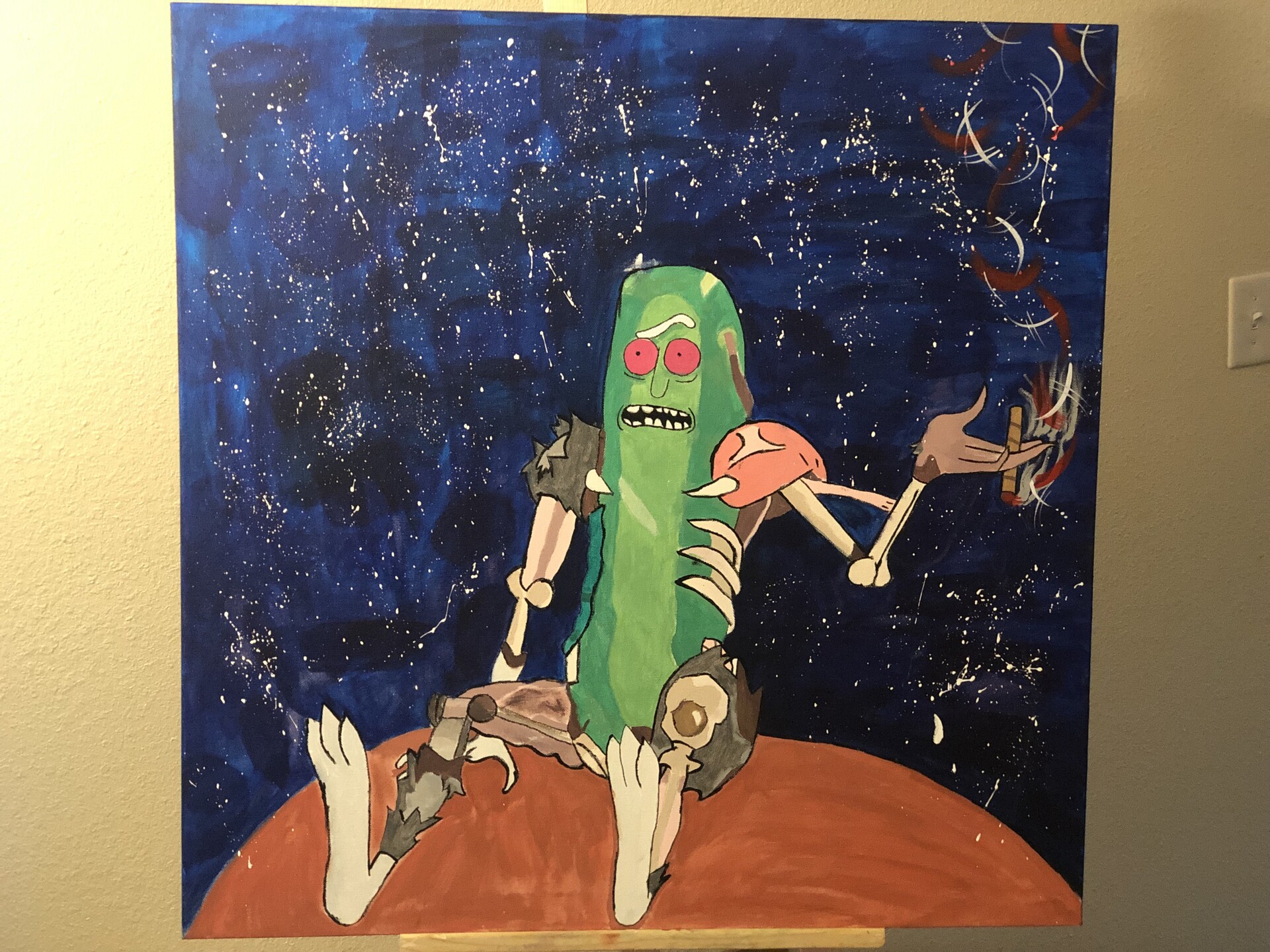 ArtStation - Pickle Rick