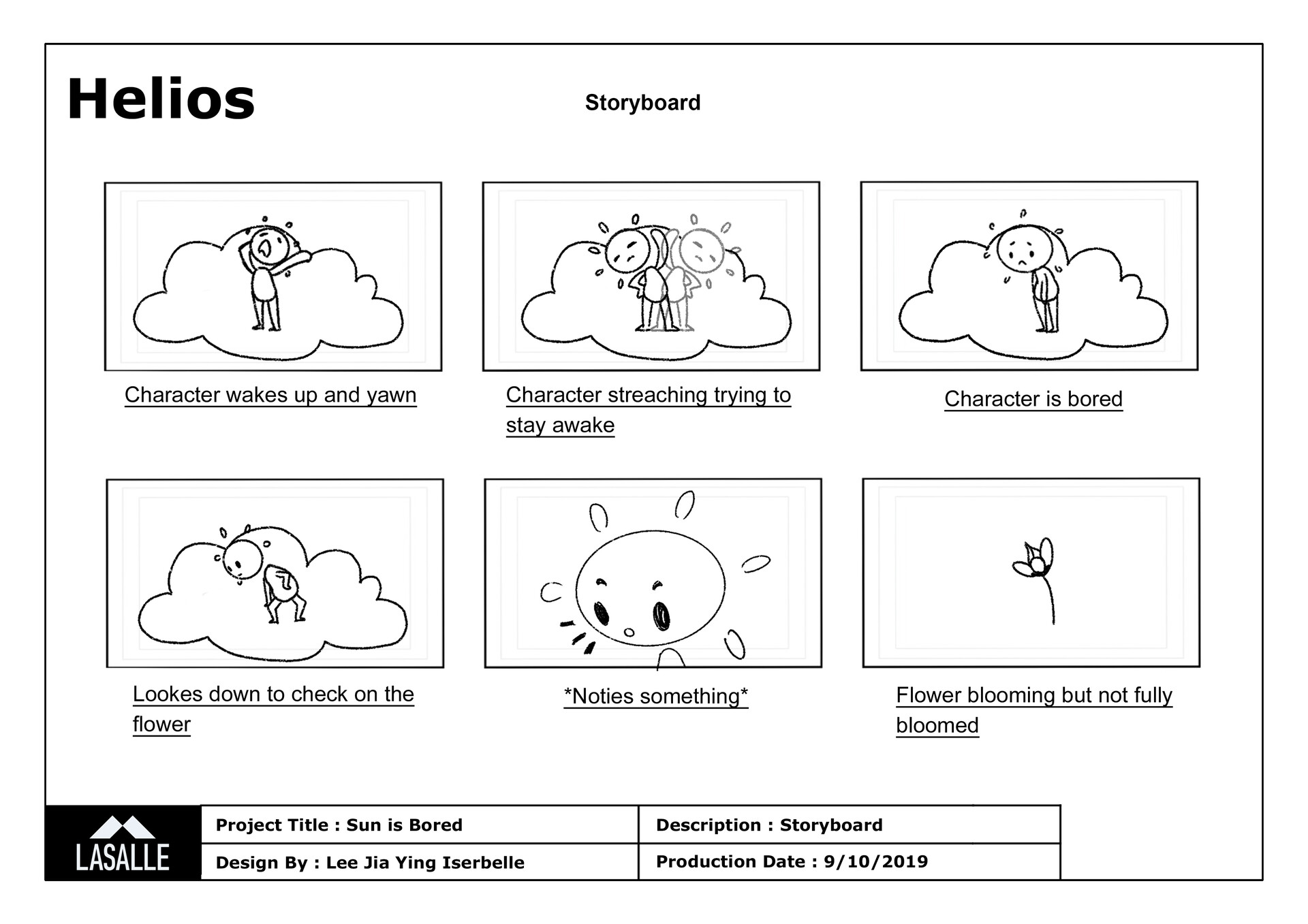 Iserbelle Lee - Helios the Sun is Bored