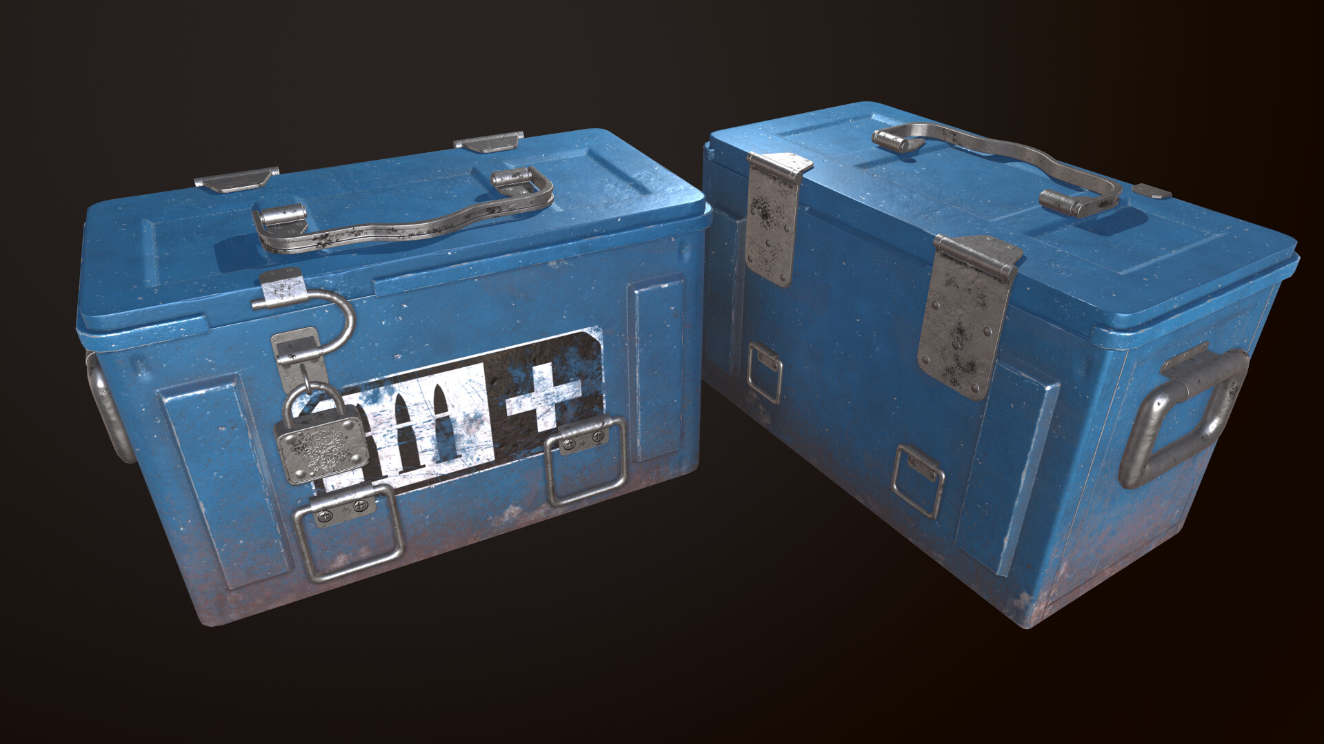 ArtStation - Ammo, Health Crate