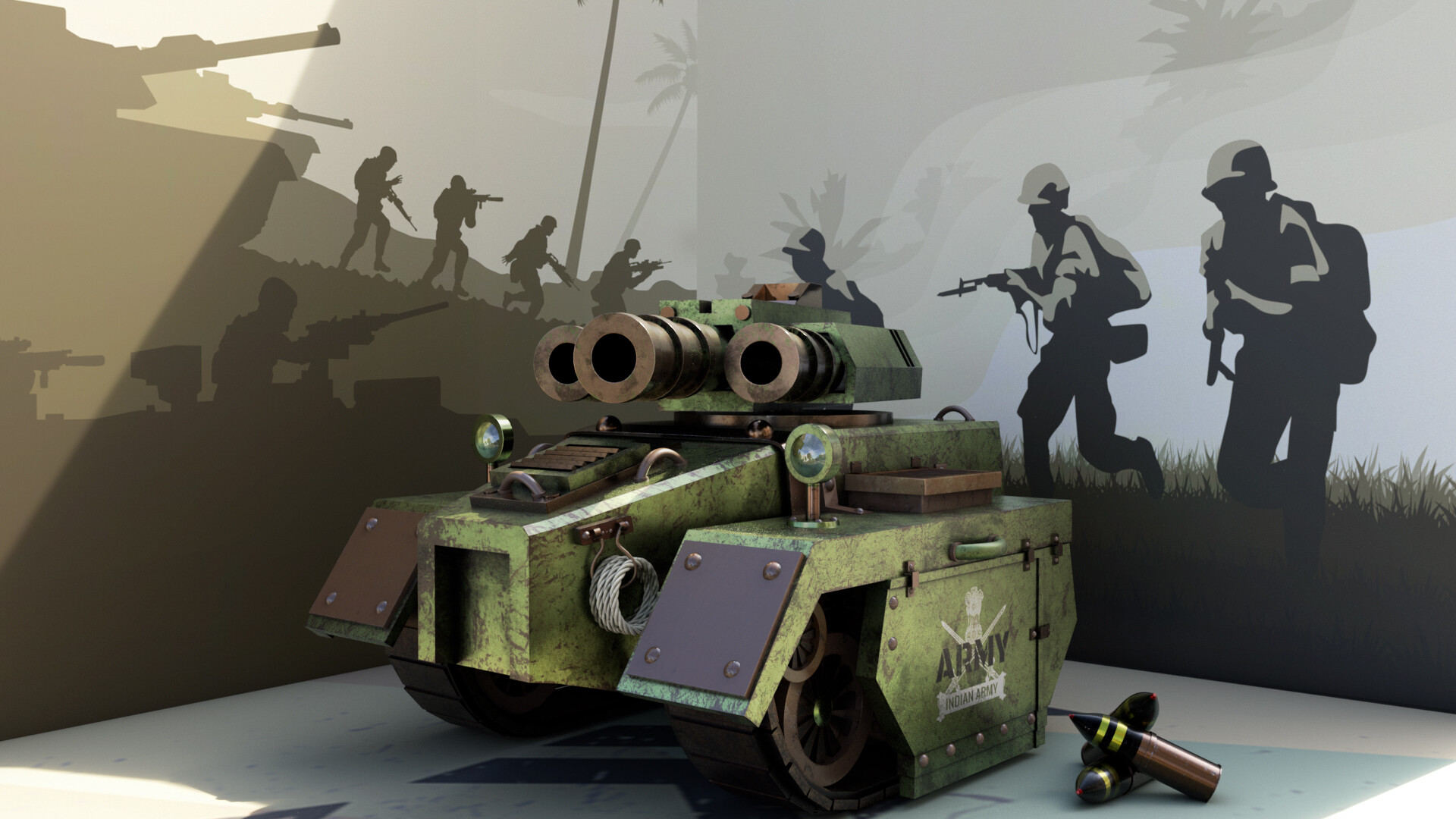 ArtStation - The Indian Tank