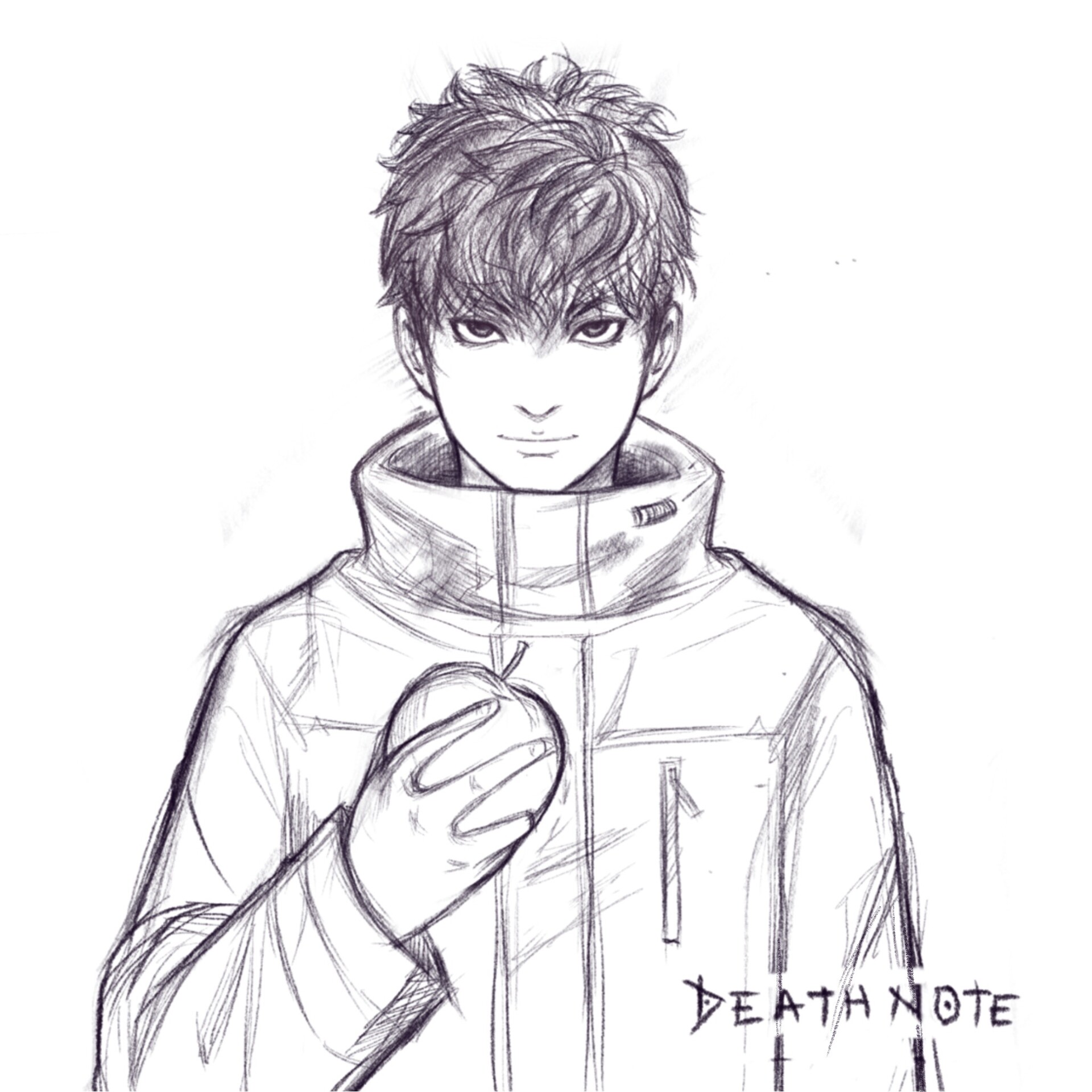 ArtStation - One shot Death Note