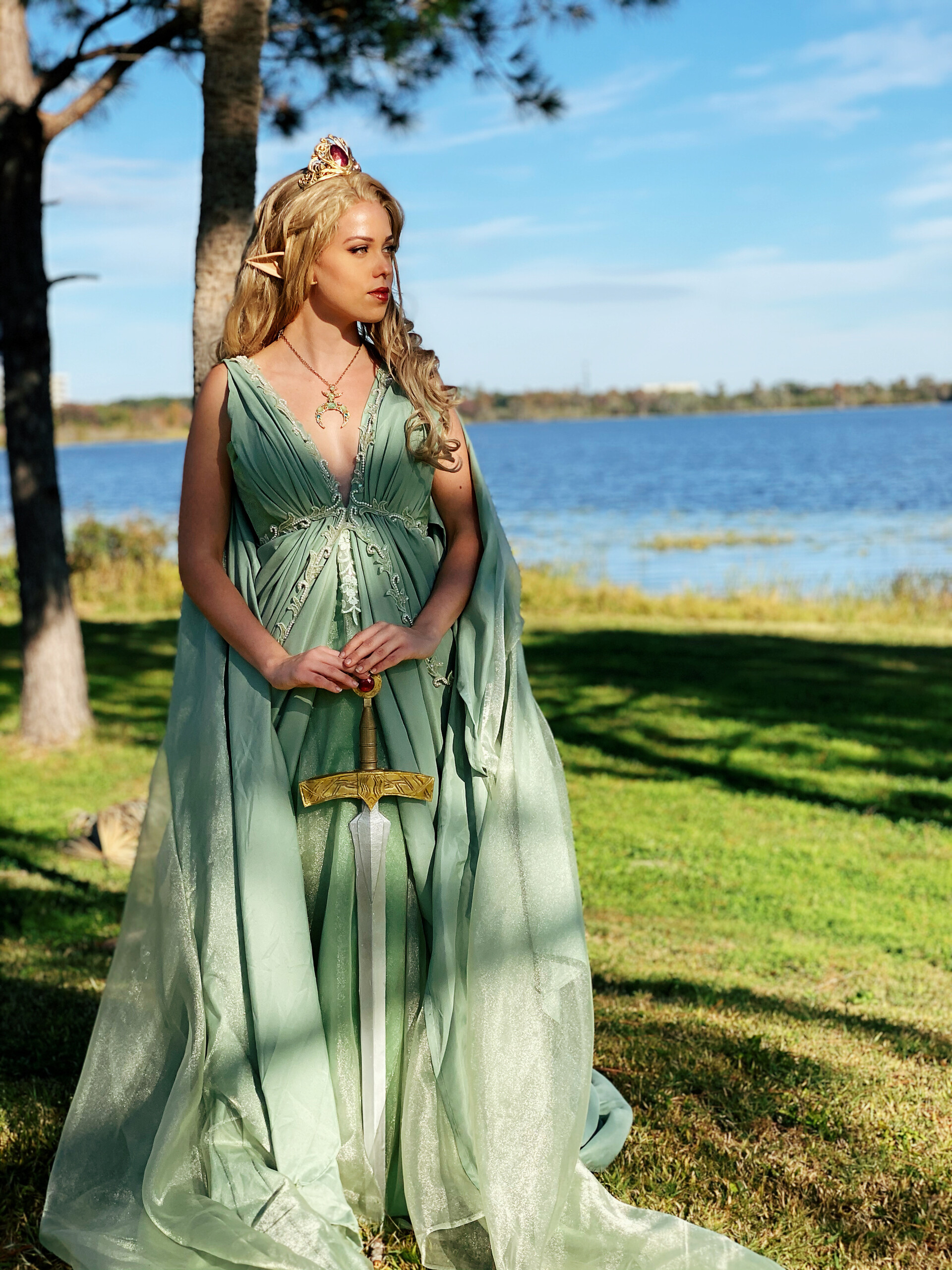 ArtStation - Elven Renaissance costume