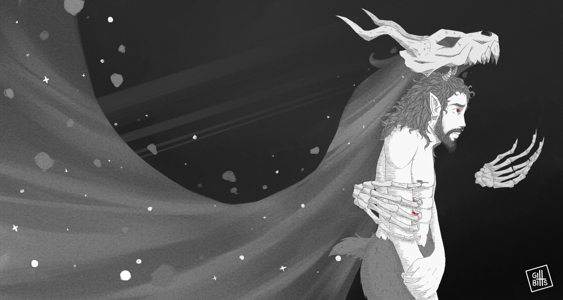 ArtStation - Satyr - Lineart Practice