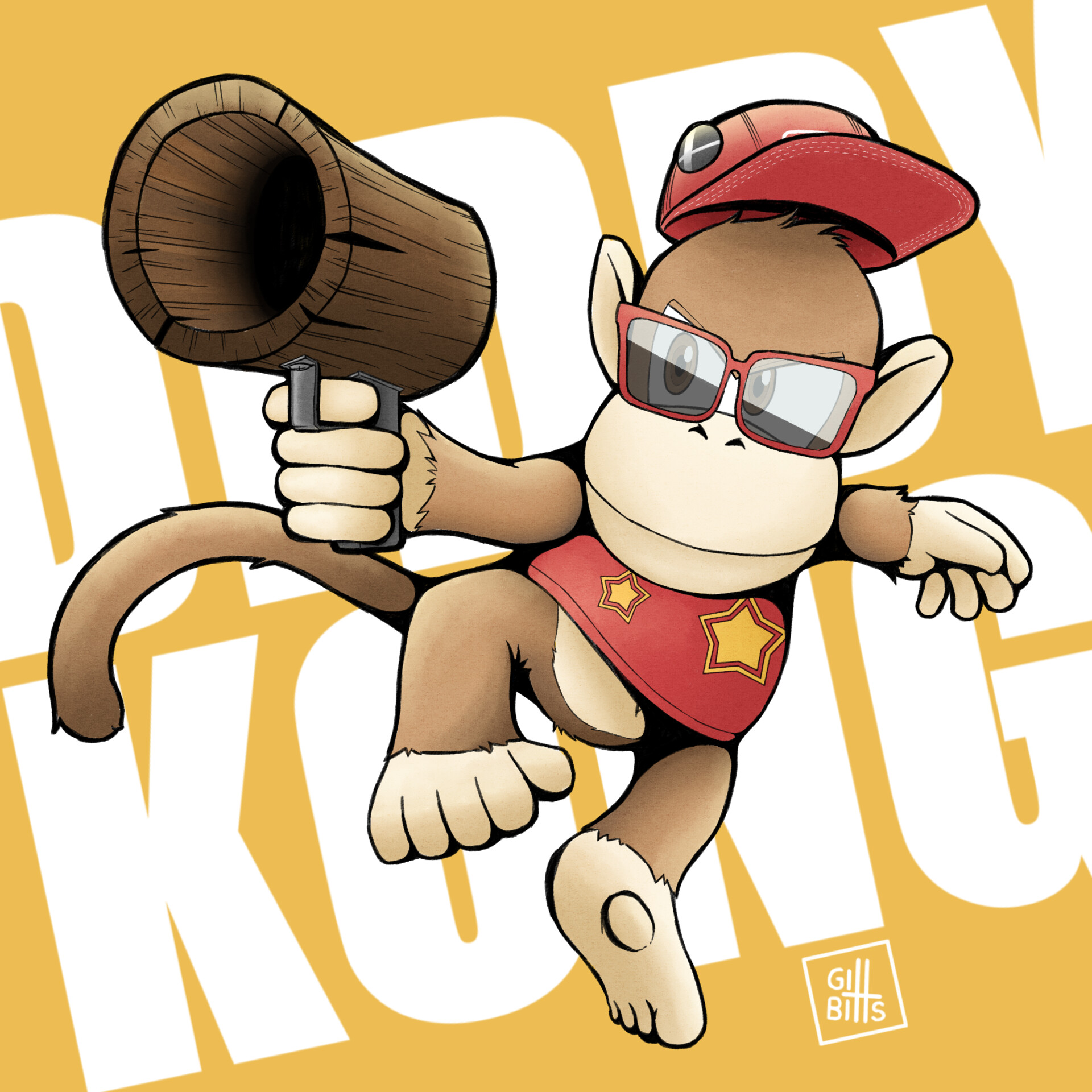ArtStation - Fanart - Diddy Kong