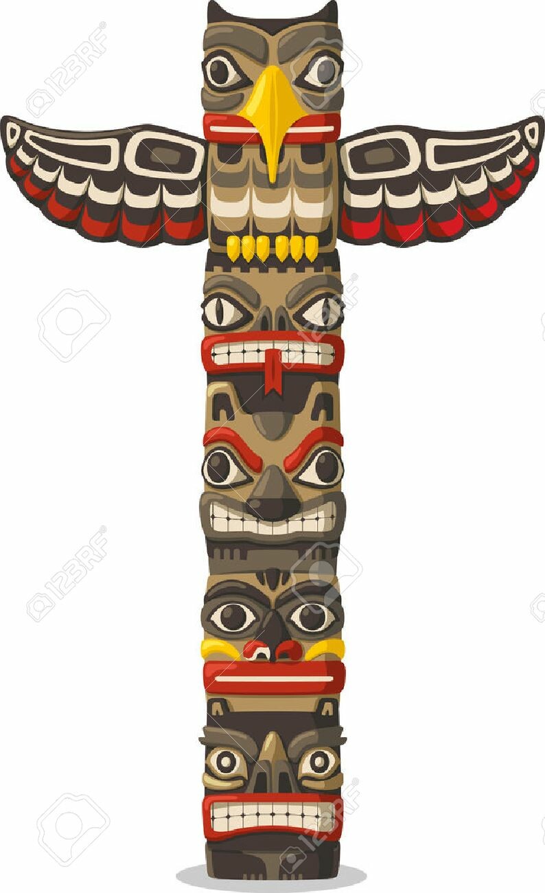 ArtStation - Totem made only with (EXTRUDE), Juan Pablo Cedeño Caicedo
