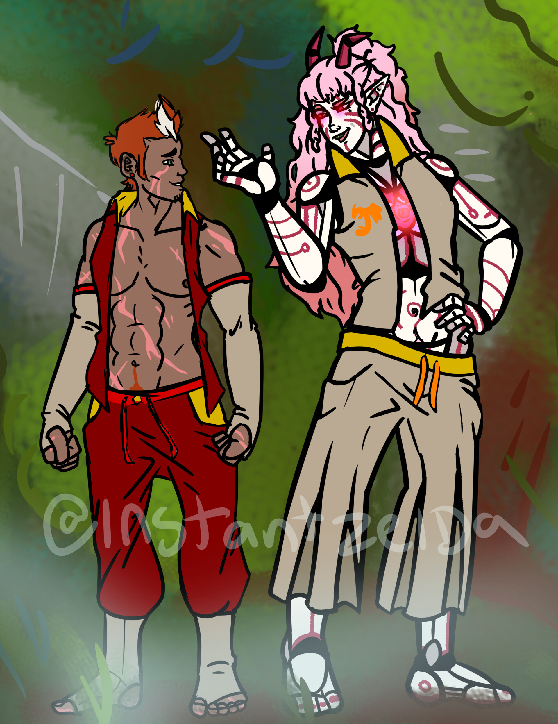 ArtStation - Derek and Gem