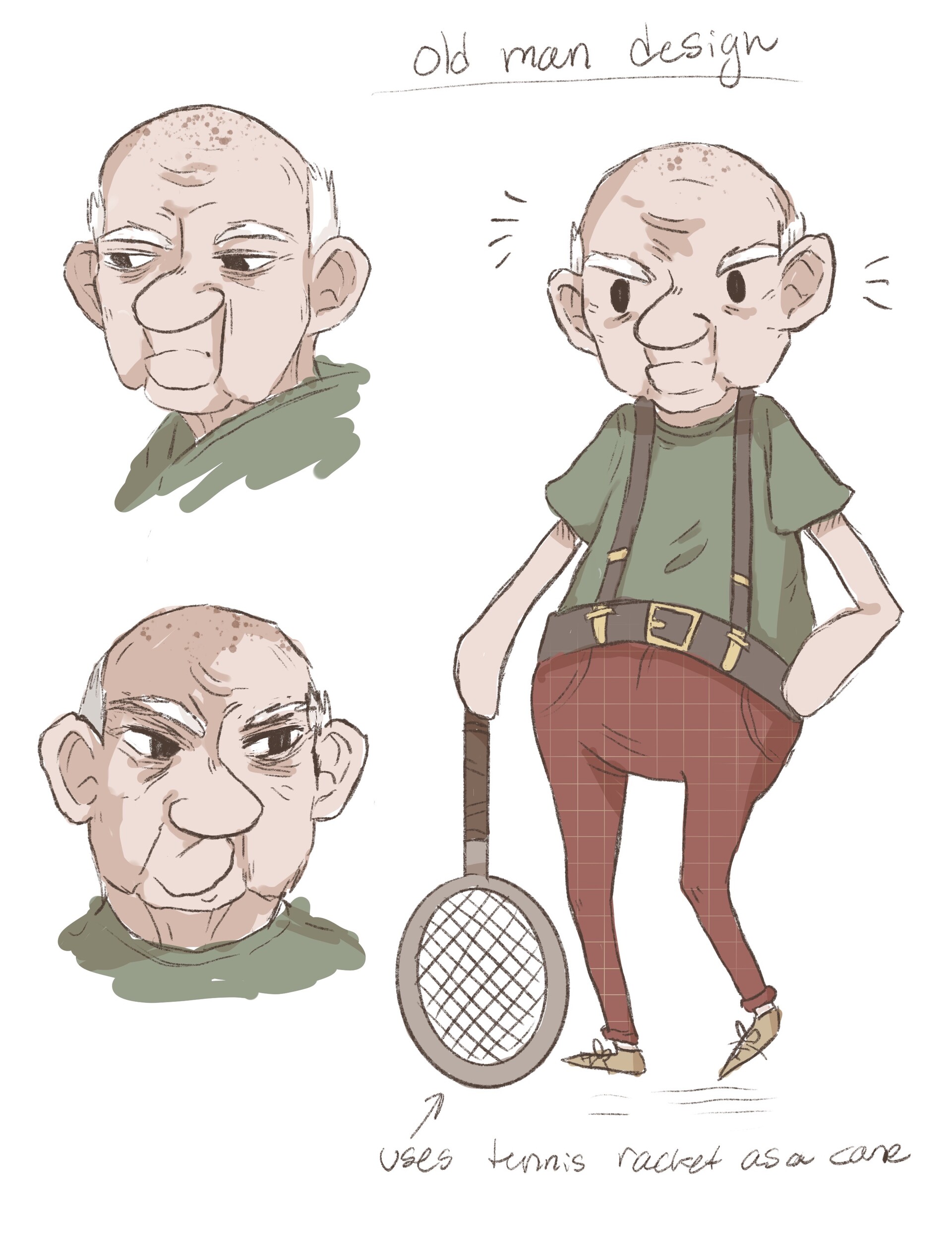 ArtStation - Character designs for senior project