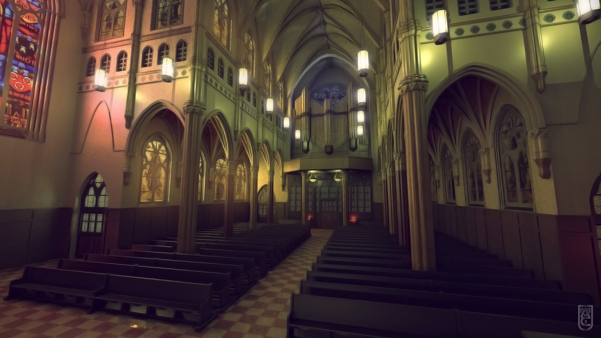 ArtStation - Architecture of a Cathedral