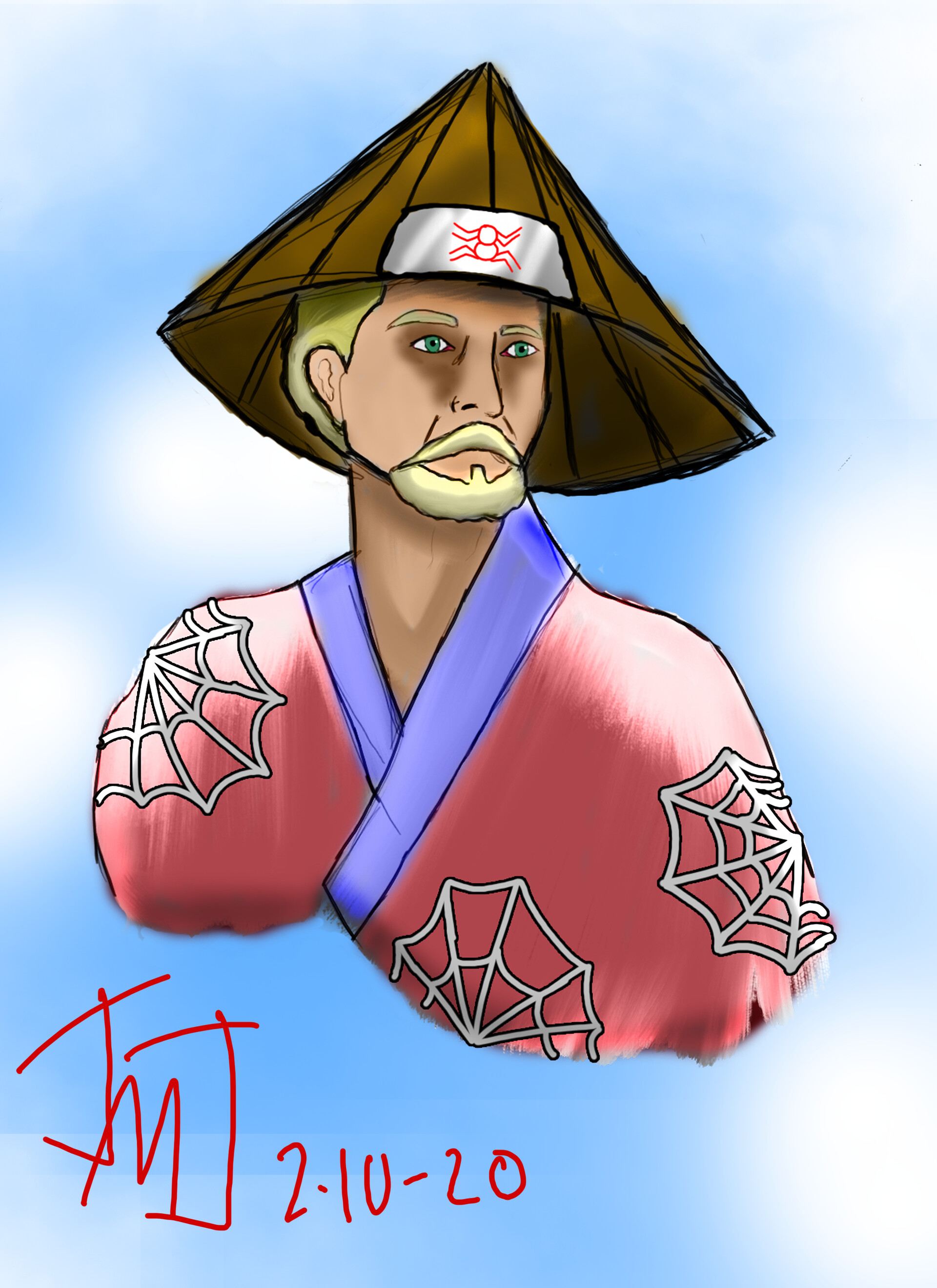 ArtStation - Red Spider Clan Grandmaster