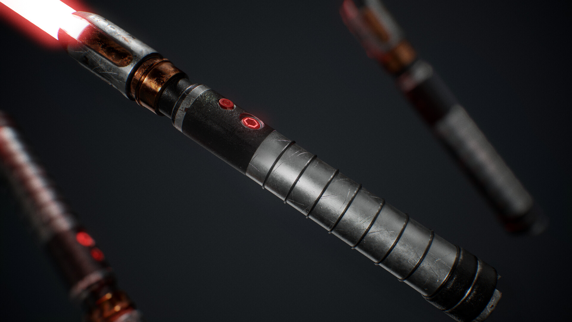 Andres Prados 3D - Star Wars Sith Lightsaber