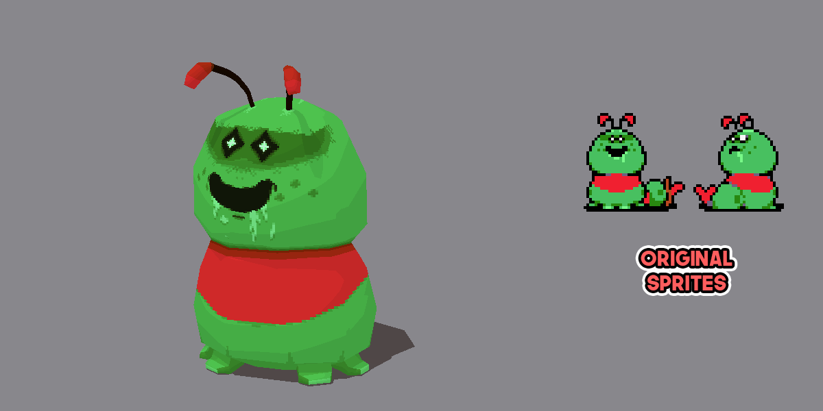 William Whitehead - Earthbound and Mother 3 Low Poly Models