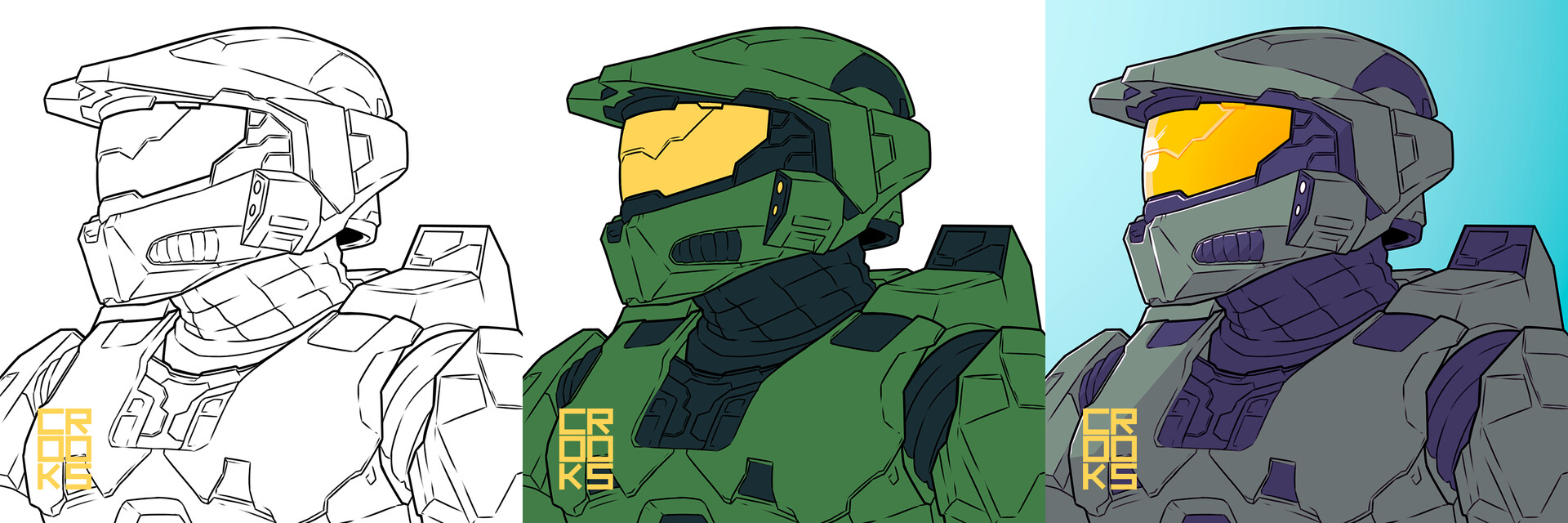 master chief headshot