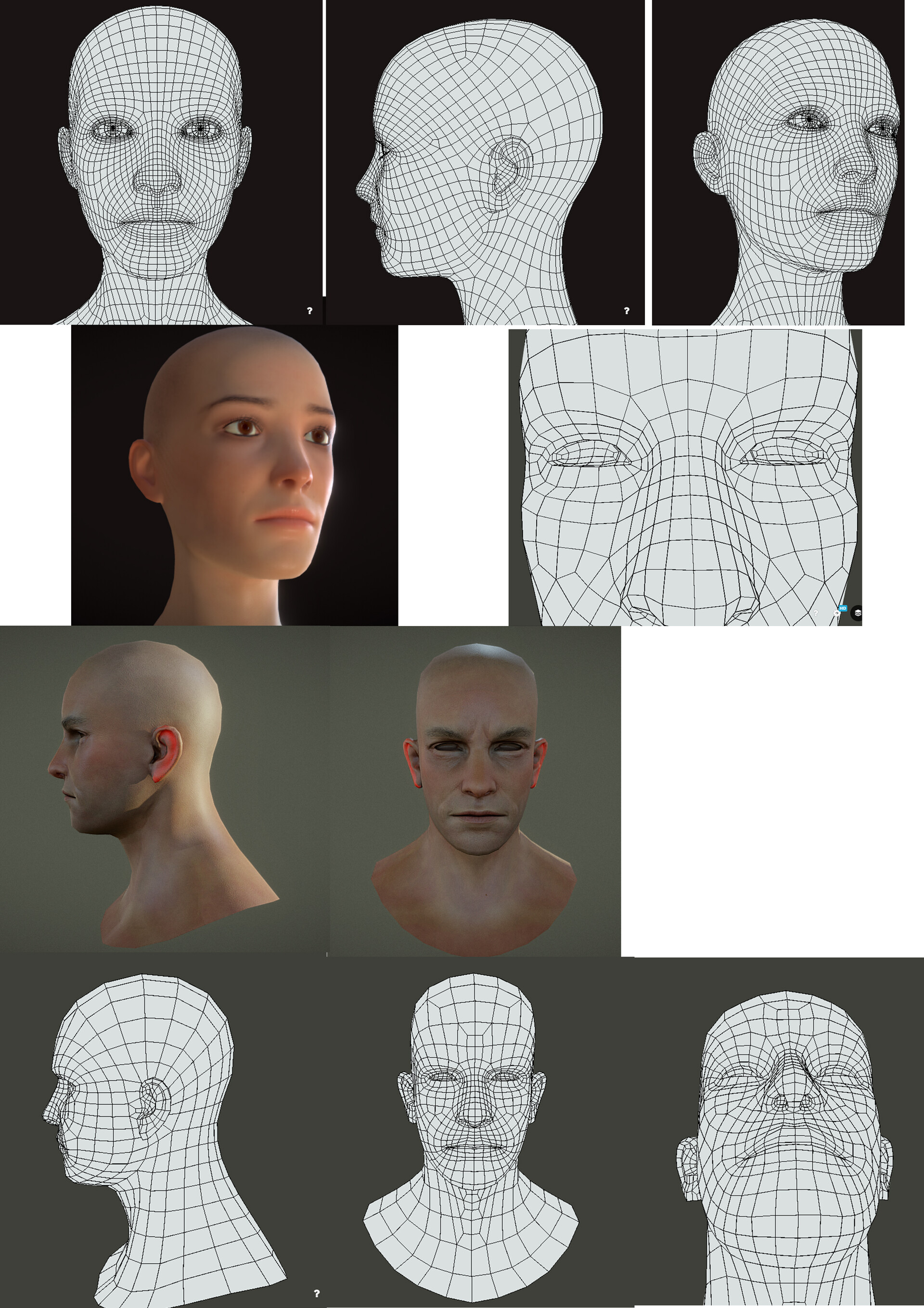 Hui Ling Ong - Jack Frost 3D Model