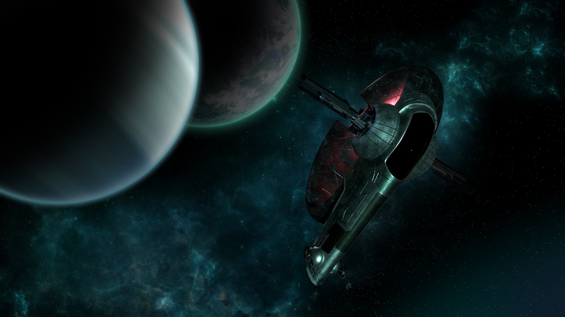 ArtStation - Space Matte Painting v2