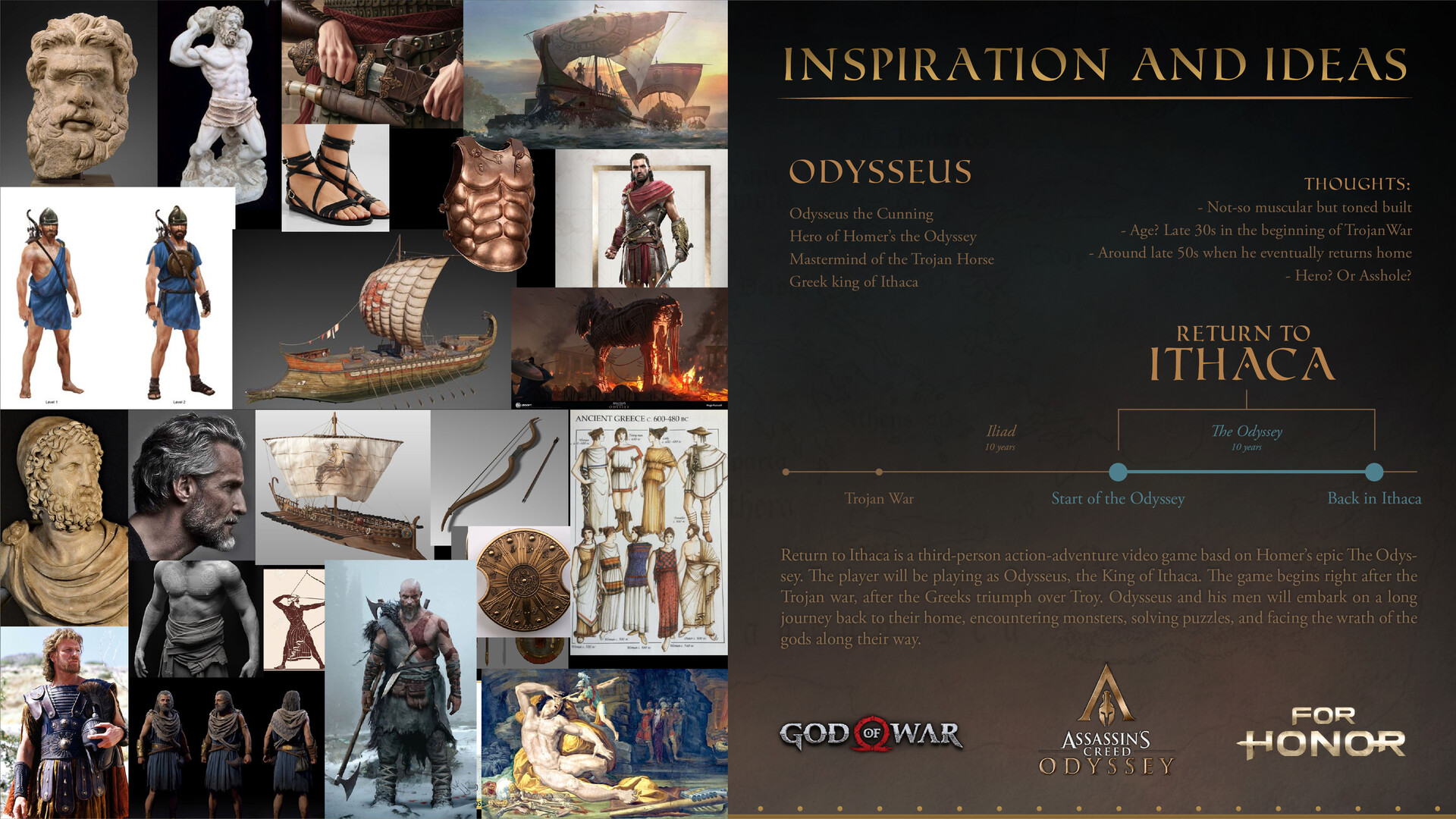 Trixia Quinzon - Return to Ithaca - Odysseus Character Design