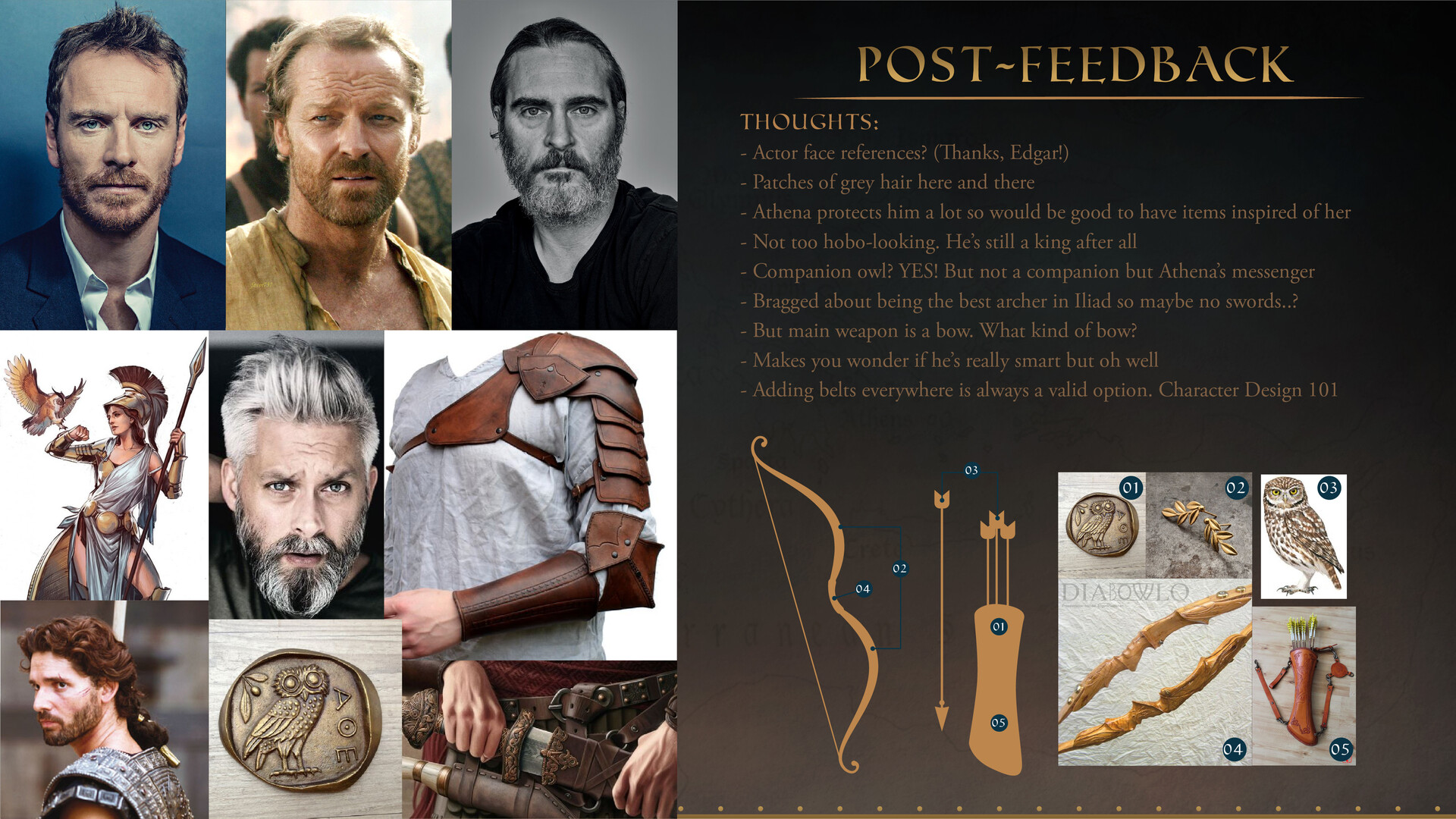 Trixia Quinzon - Return to Ithaca - Odysseus Character Design