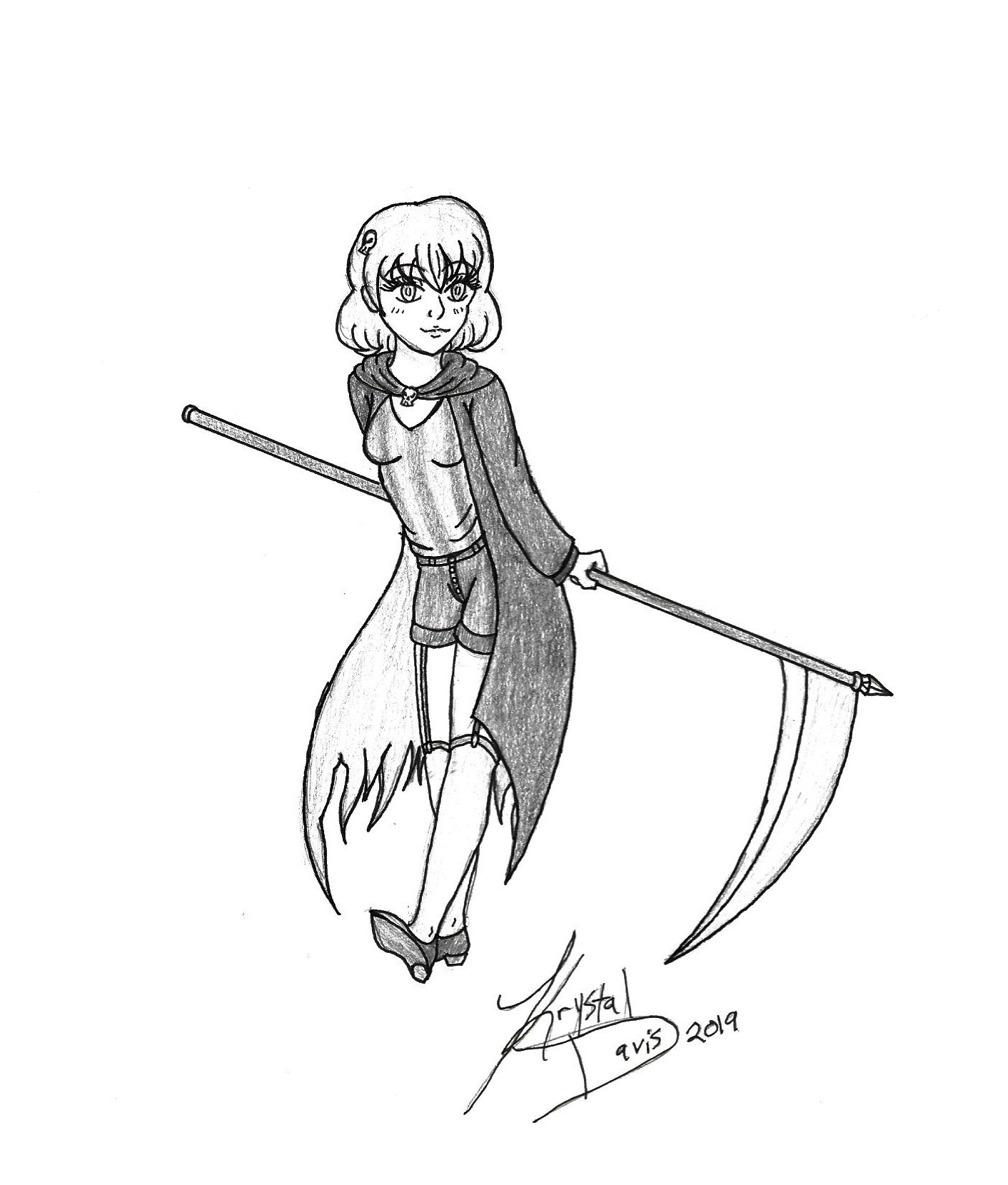 ArtStation - Young Grim Reaper