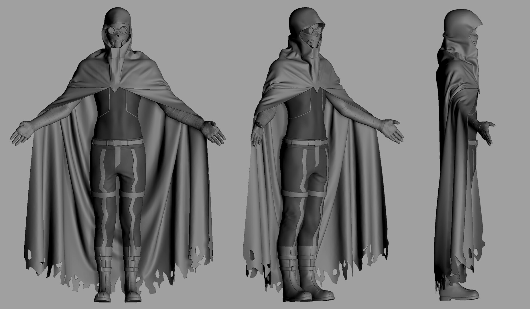 how to draw death gun