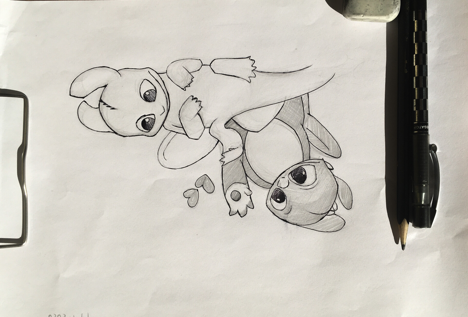 how to draw night fury easy