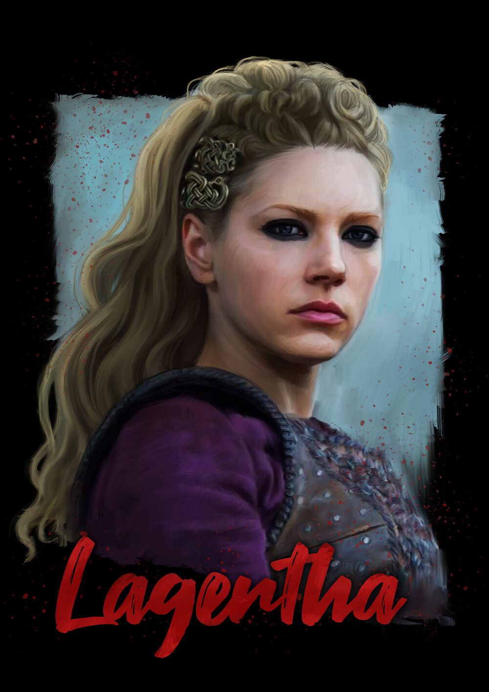 ArtStation - Lagertha Portrait