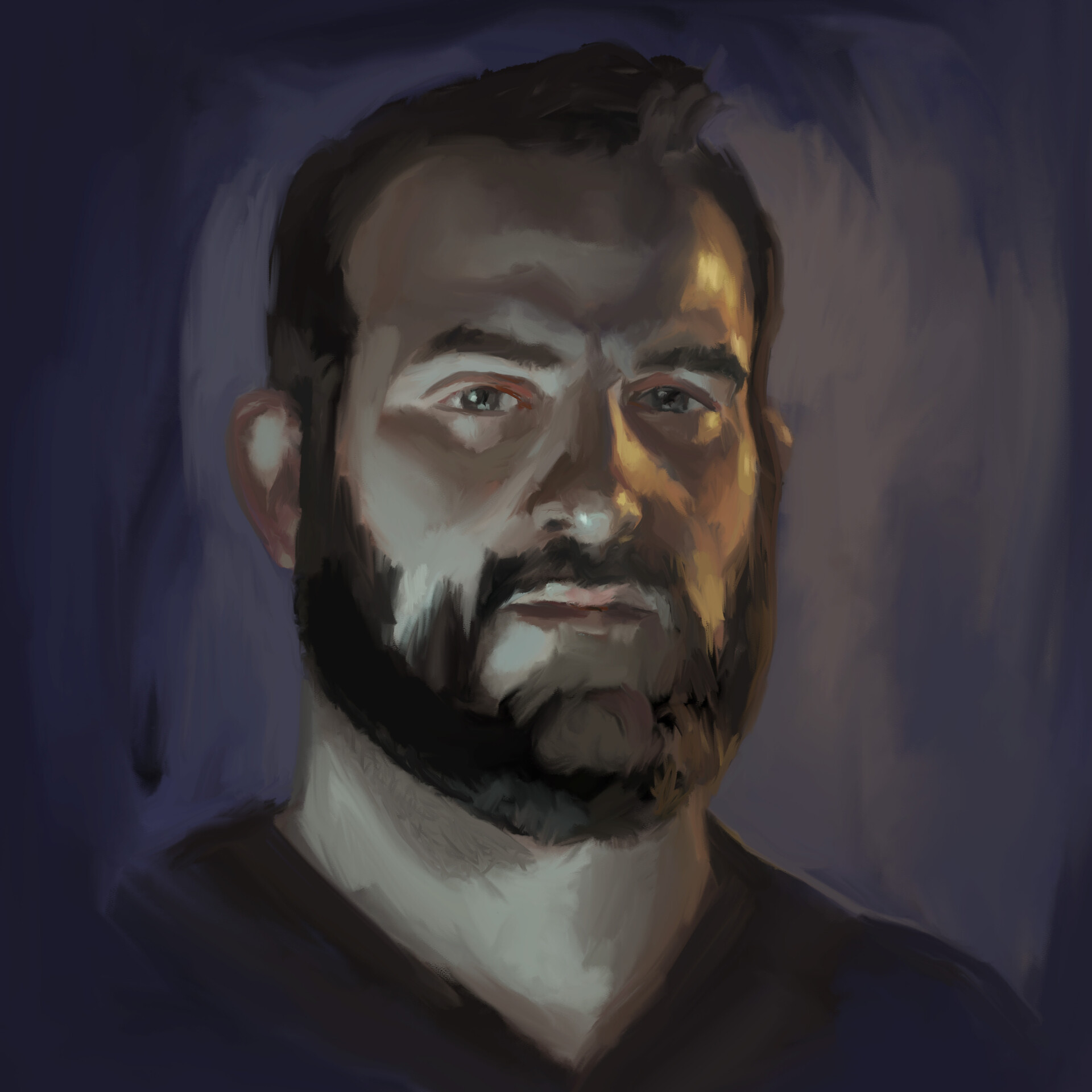 ArtStation - Digital Self Portrait