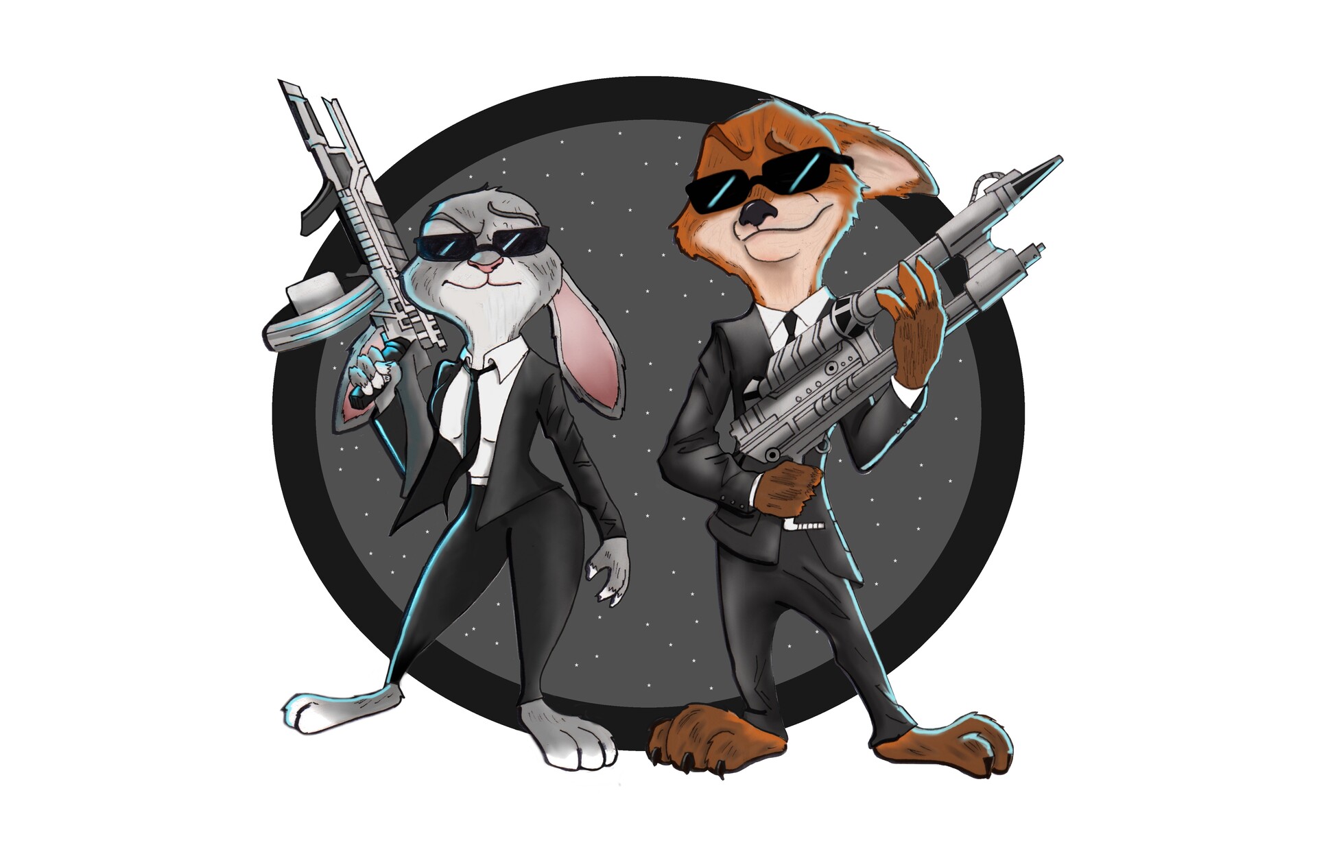 ArtStation - Zootopia in Black