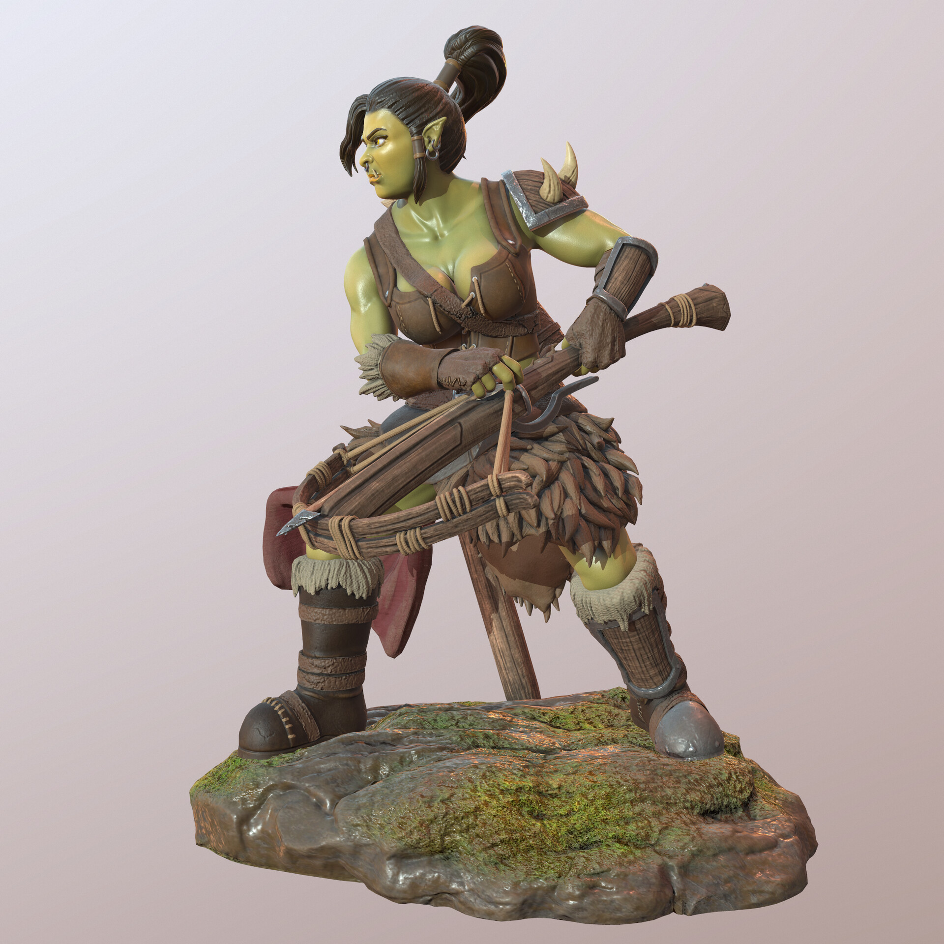 Guardians Destiny Art - Gin'Anmu Ogre Crossbow expert