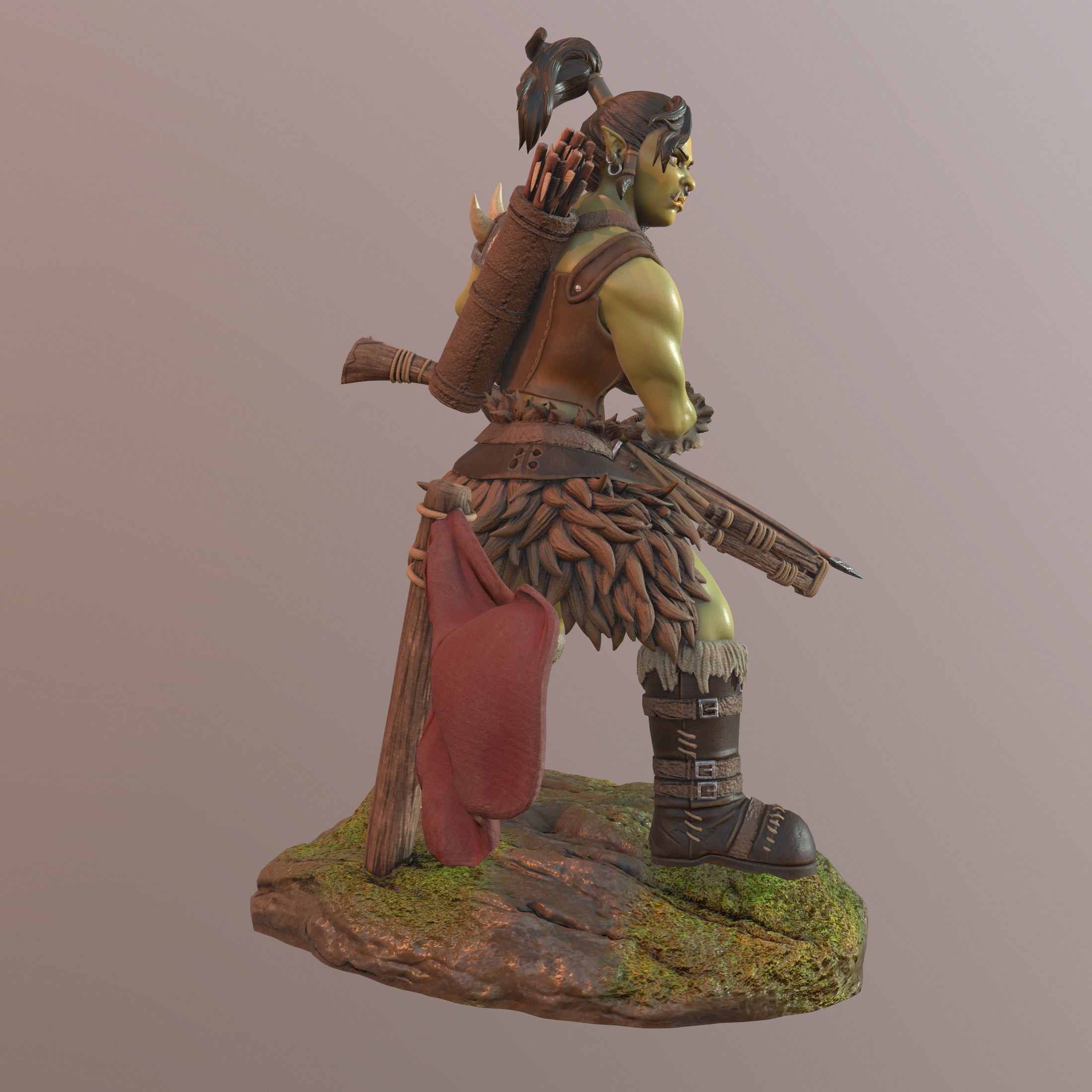 Guardians Destiny Art - Gin'Anmu Ogre Crossbow expert