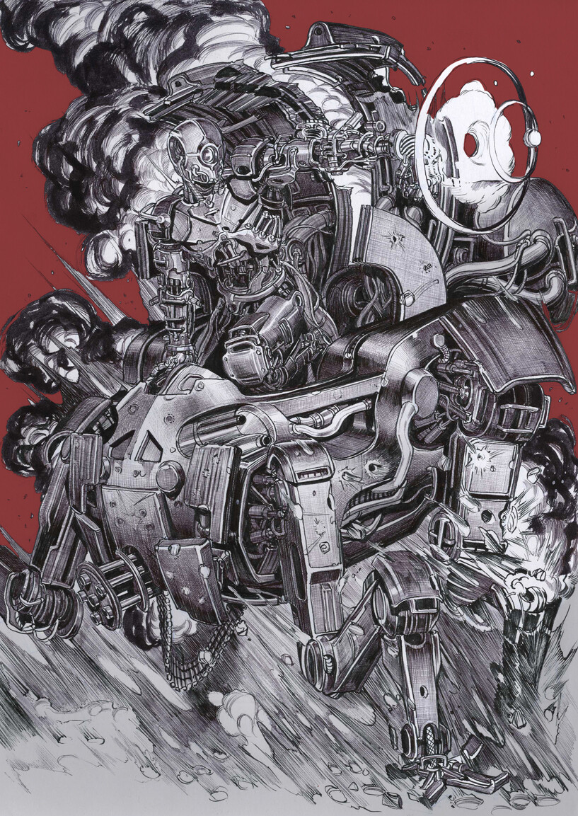 001 by Rock-he Kim : r/ImaginaryRobotics