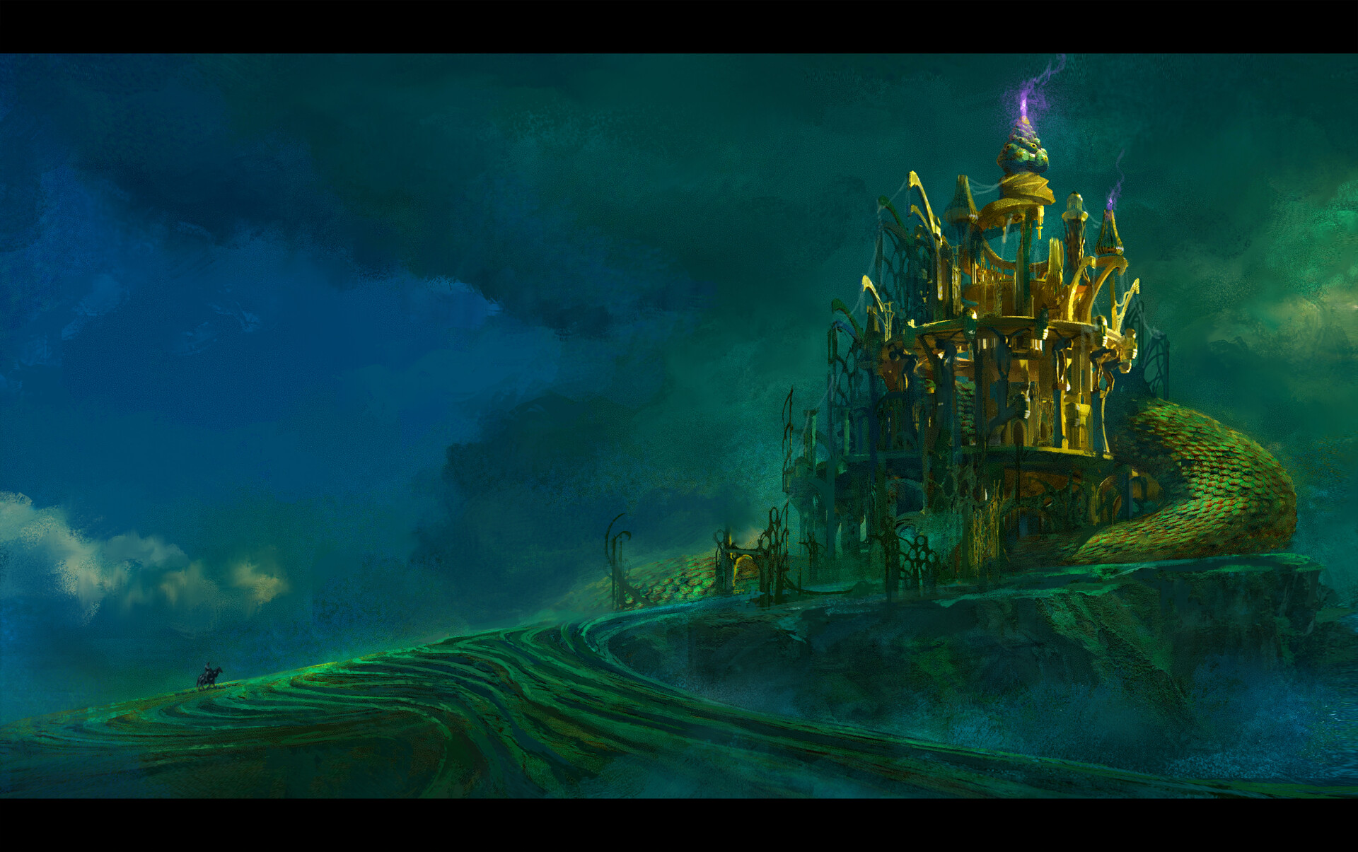 ArtStation - snake castle