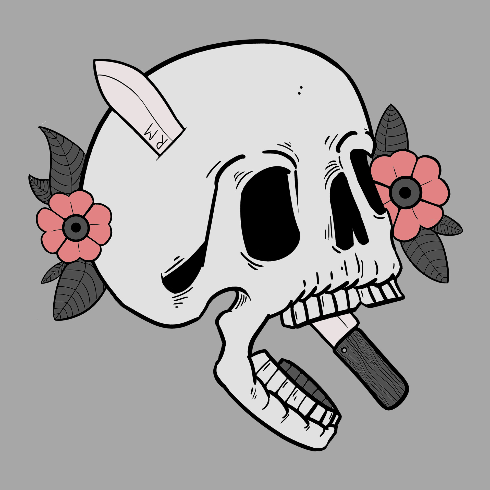 ArtStation - DEad skull