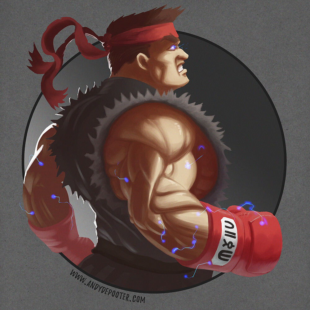 ArtStation - Street Fighter - Ryu Fan Art