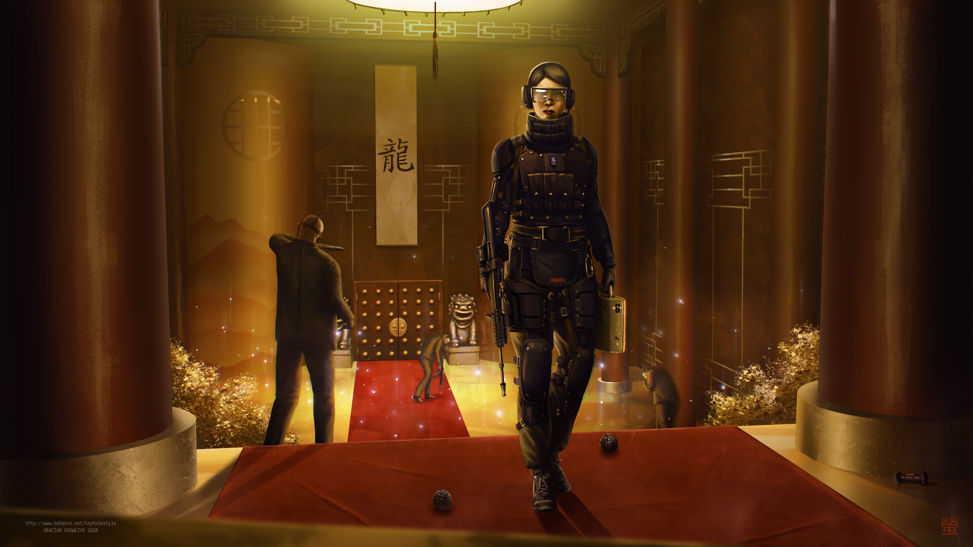 Artstation Ying Rainbow Six Siege