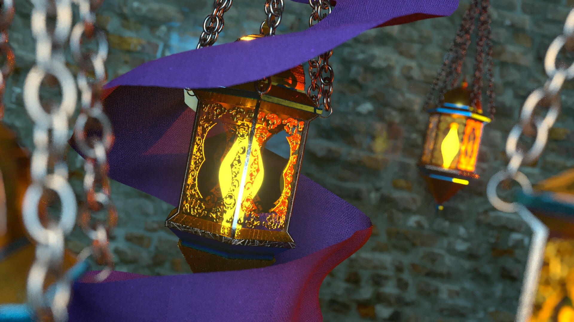 ArtStation - Ramdan lamp