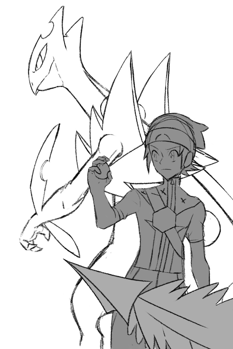 pokemon mega sceptile coloring pages