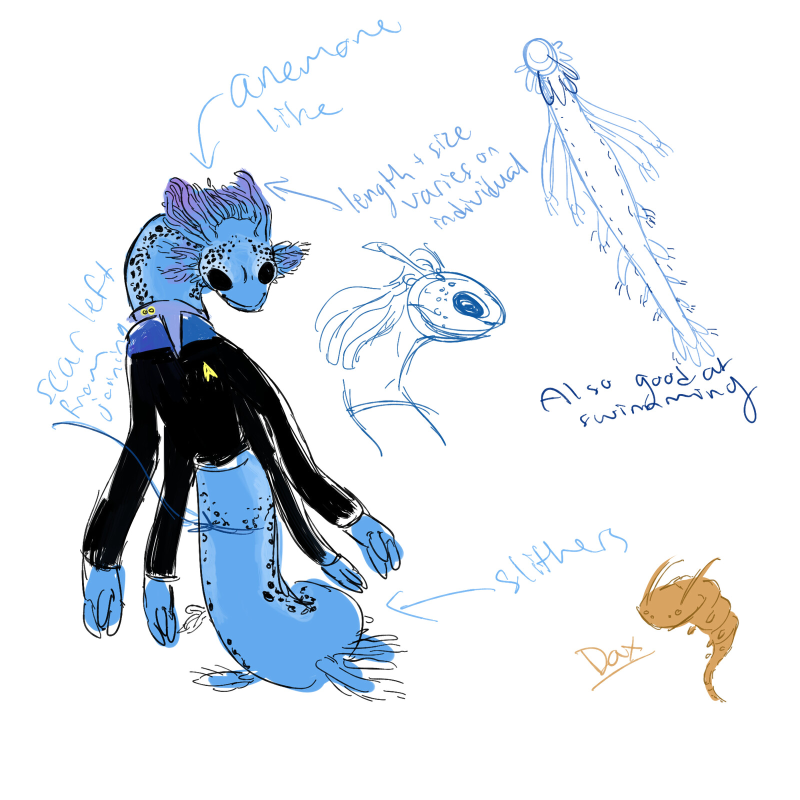 Elliot Rex - Star Trek Alien Redesigns