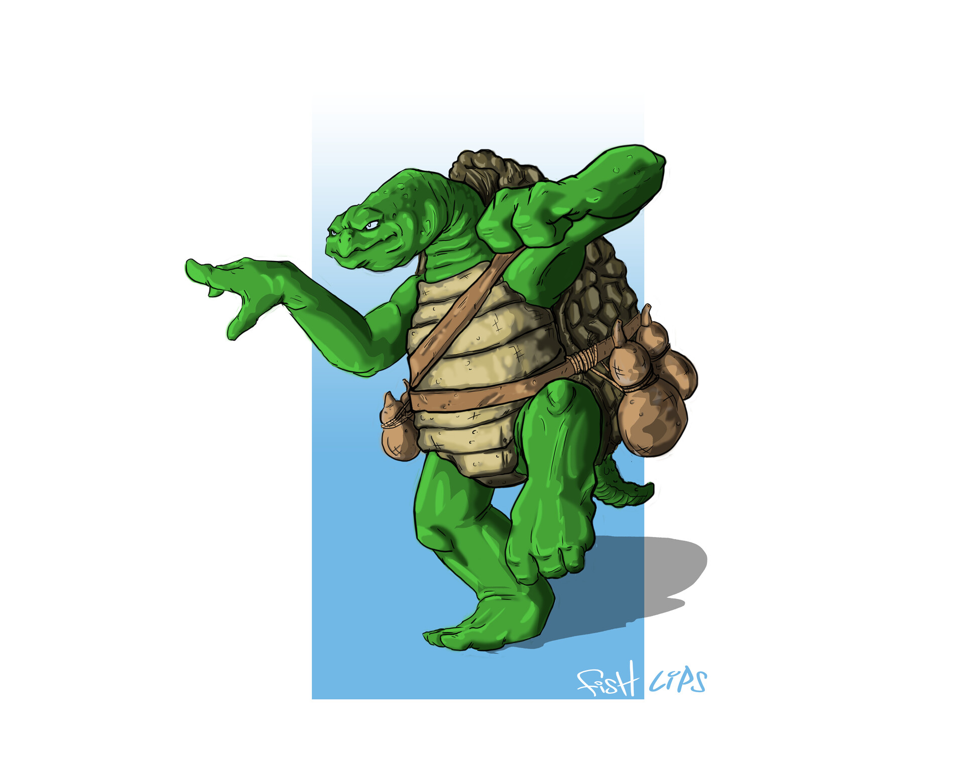 ArtStation - Tortle Monk