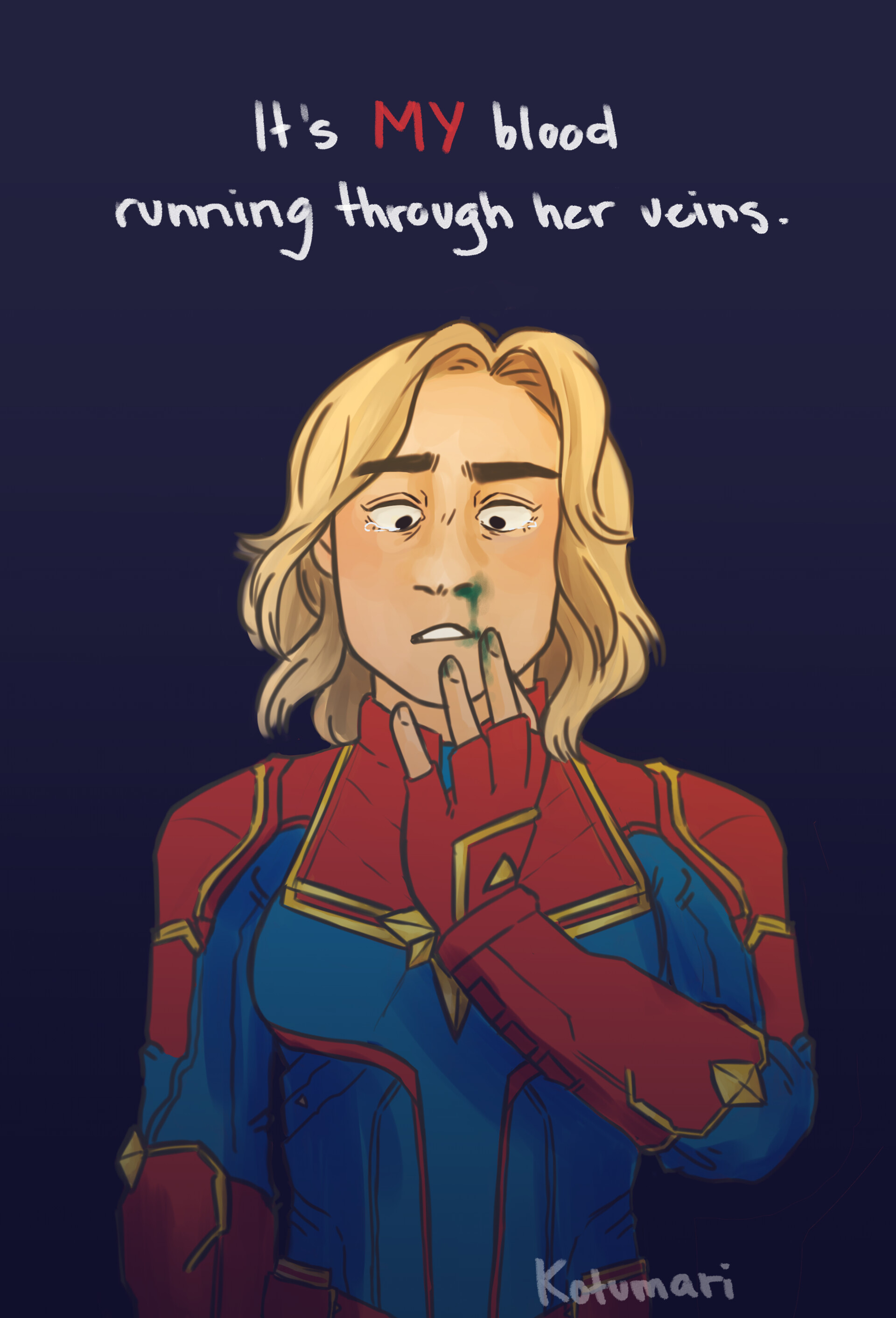 how to draw running blood